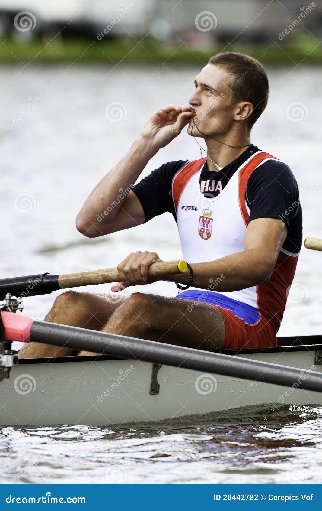 Gold medalist Jovanovic editorial photography. Image of four - 20442782