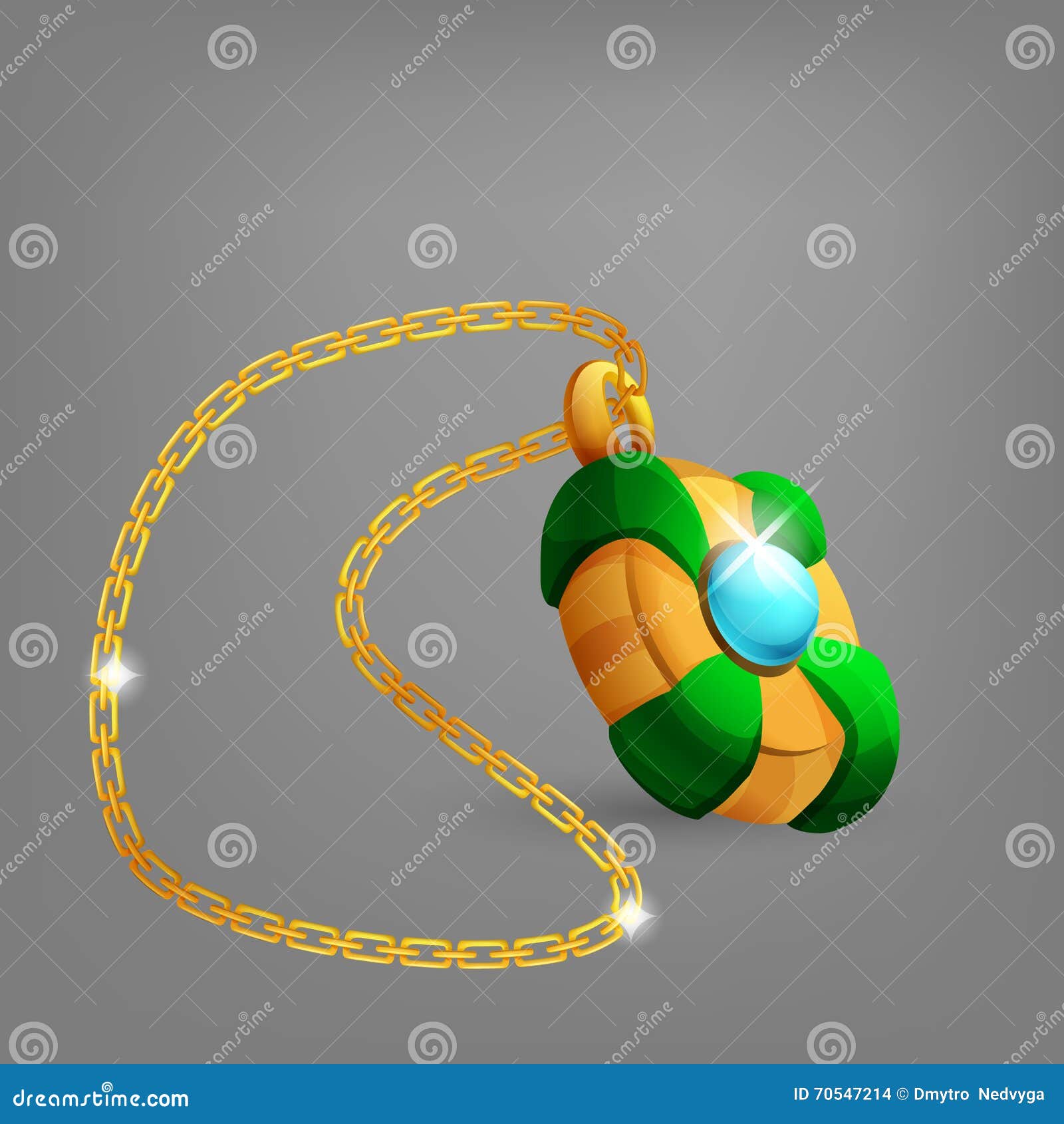 Gold Medallion. Vector Illustration. | CartoonDealer.com #70547214