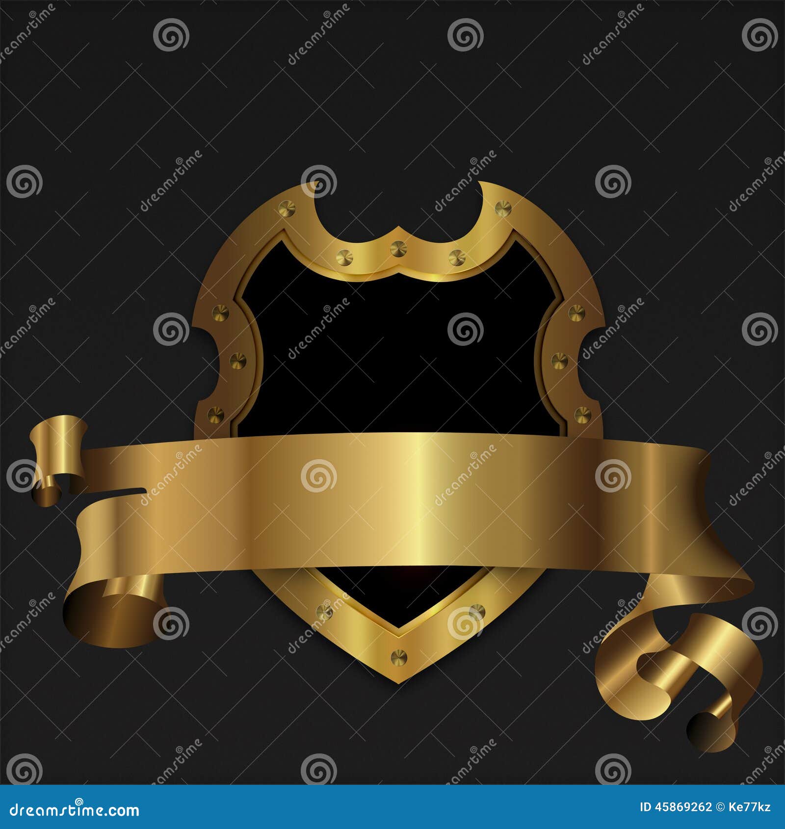 Shield Banner Vector | CartoonDealer.com #41490169