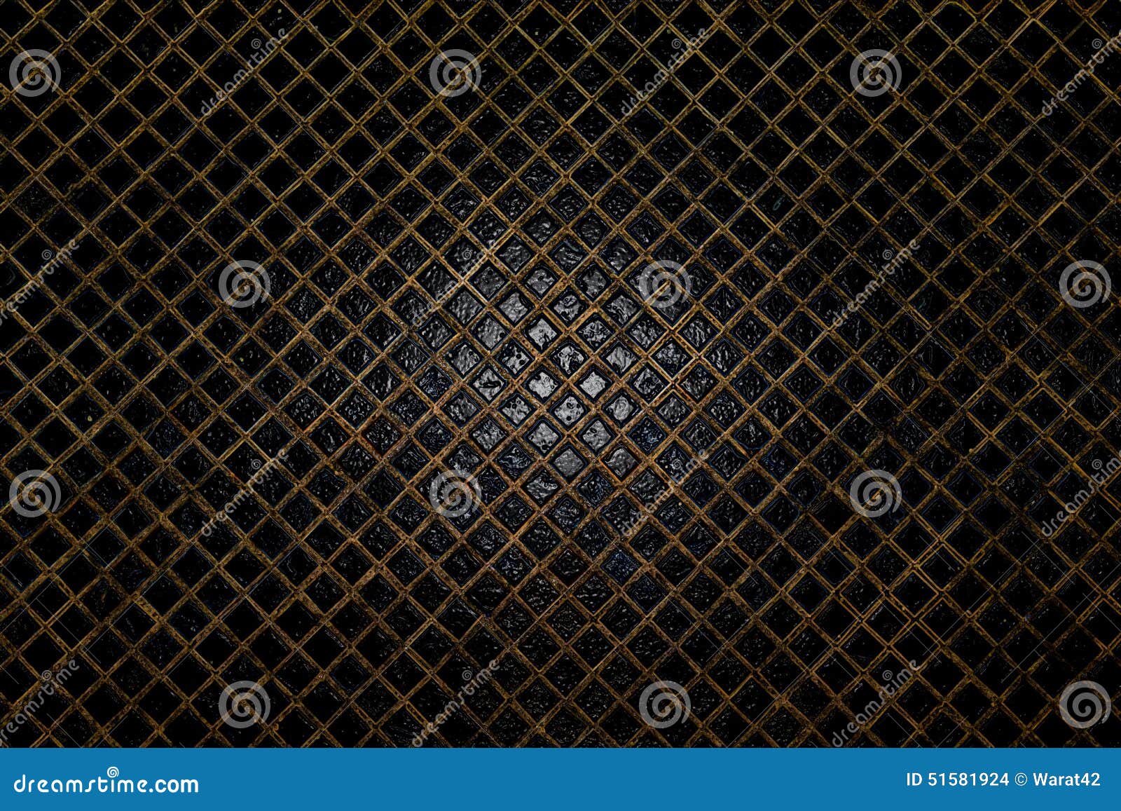 Gold Mesh on the Water,abstract Grid Background, Water Surface, Stock ...