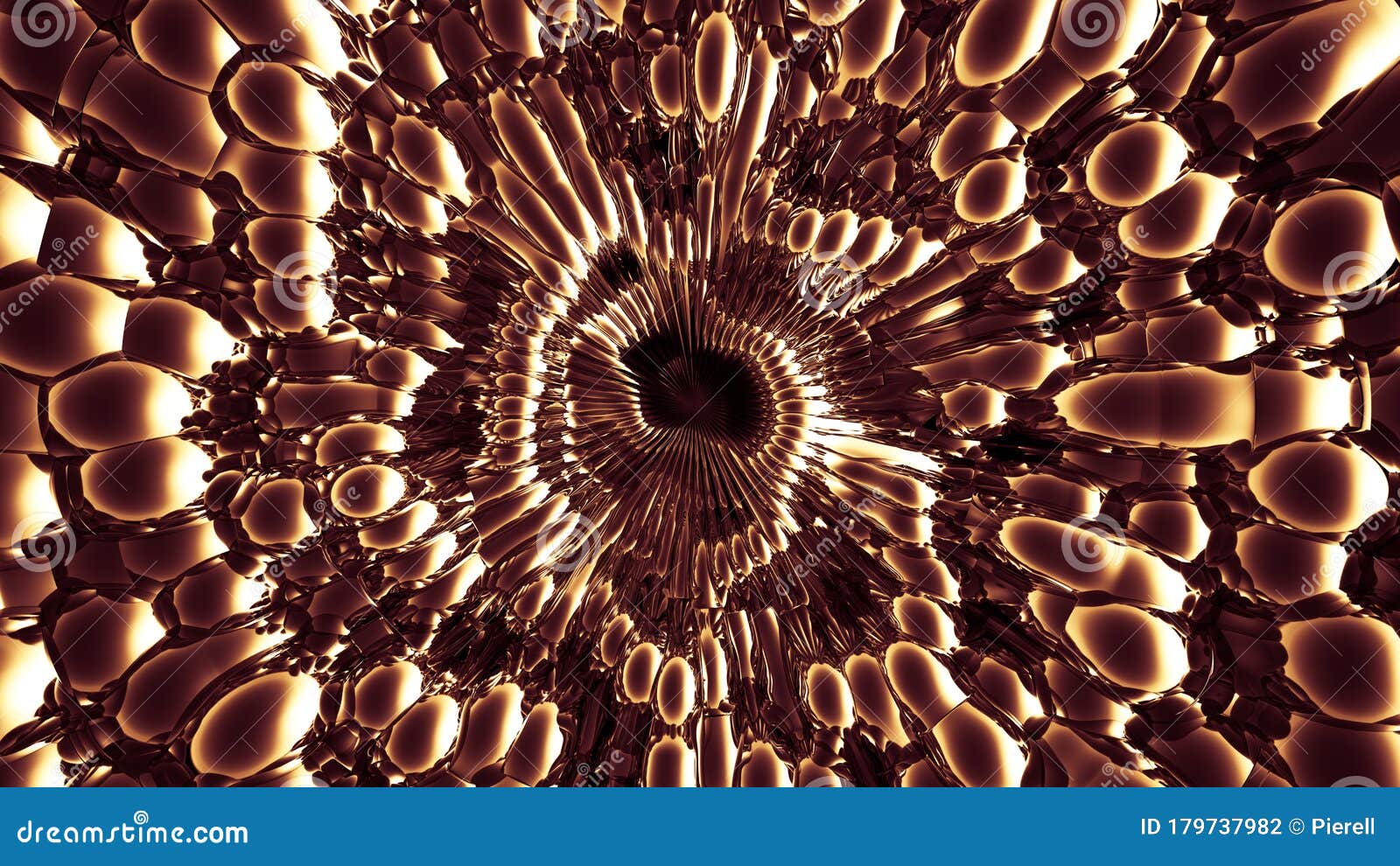 Gold Metal Background. 3d Illustration, 3d Rendering Stock Illustration ...