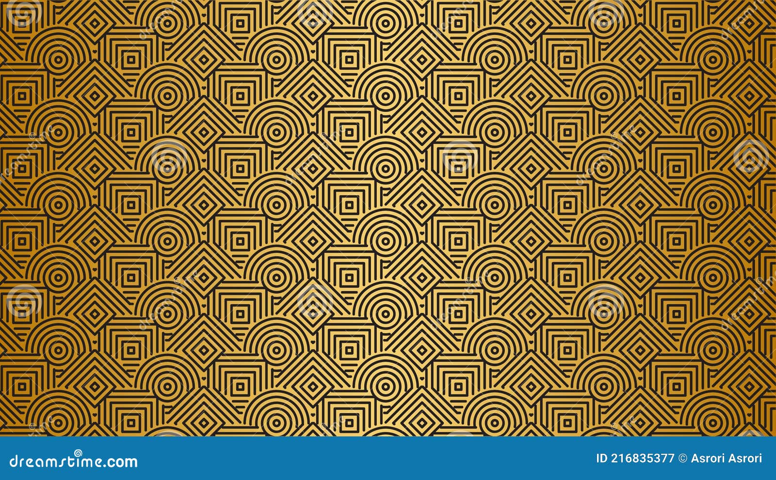 Gold Metal Background Geometric Shapes Pattern Background Free Vector ...