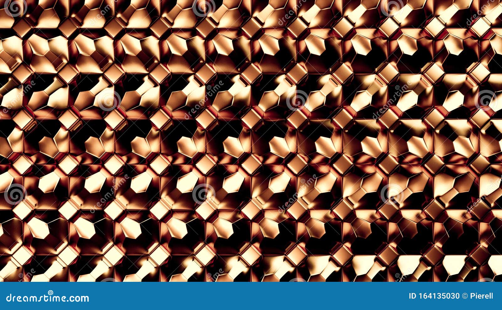 Gold Metal Background Texture. 3d Illustration, 3d Rendering Stock ...