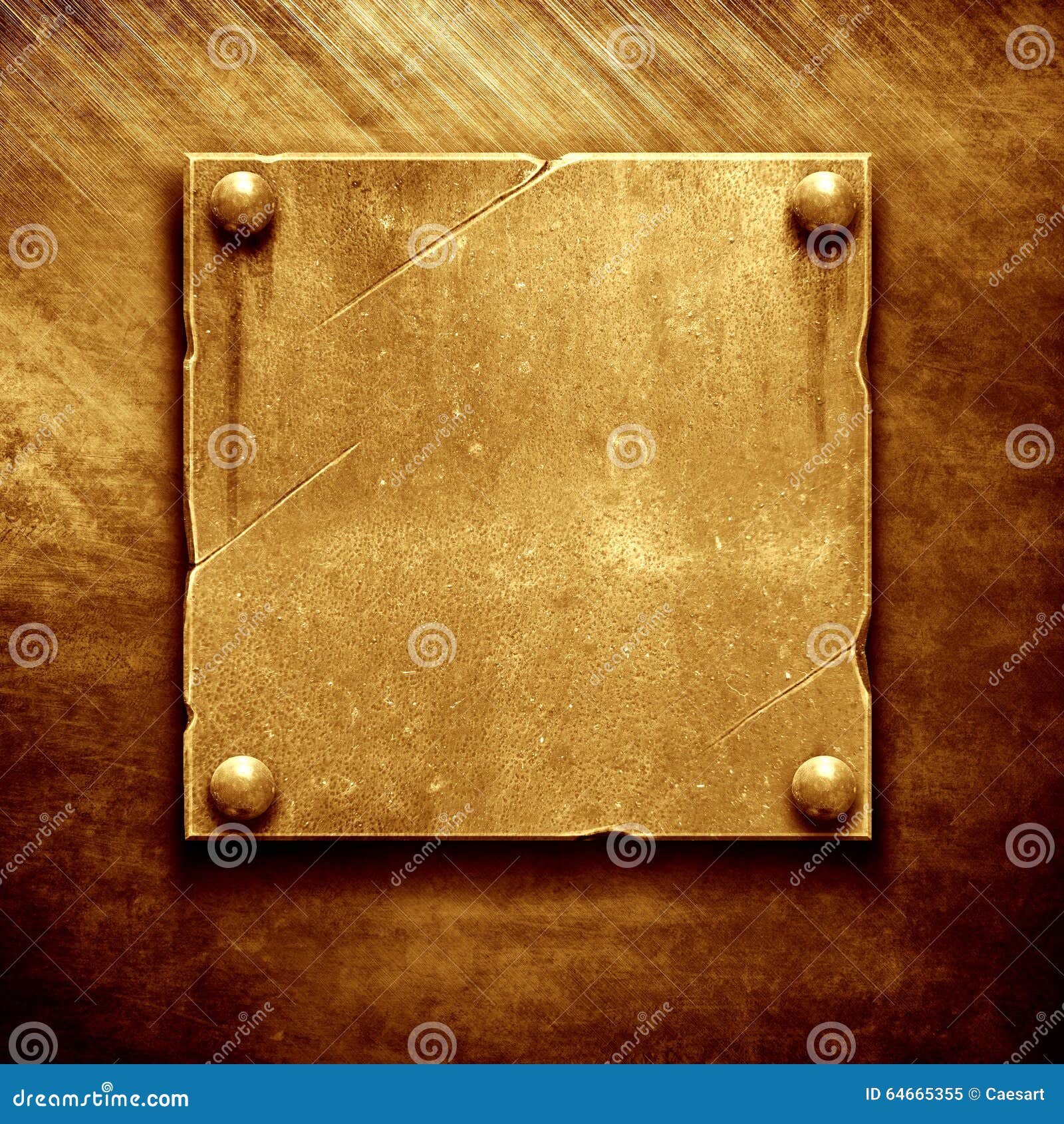 Gold Metal name plate stock image. Image of rectangular - 64665355