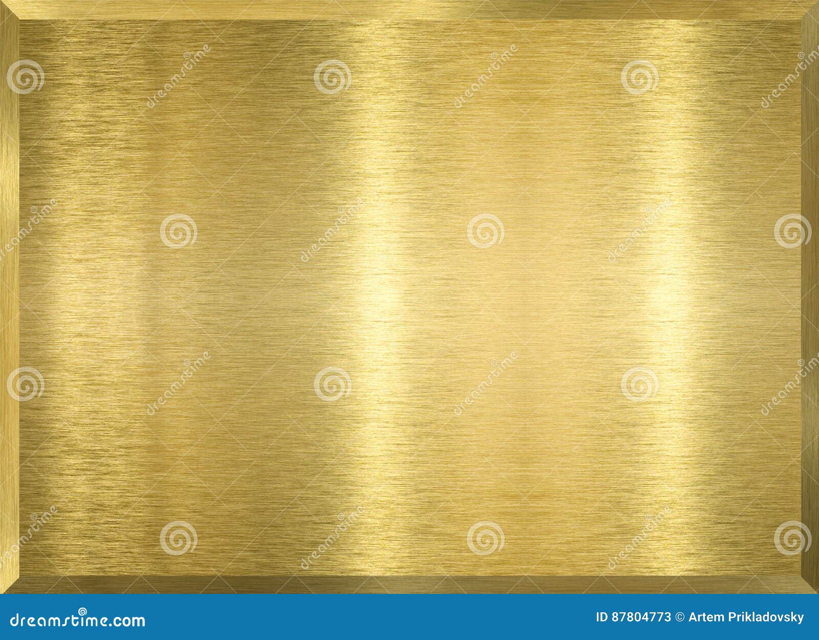 Gold metal plaque stock image. Image of plaque, background - 87804773