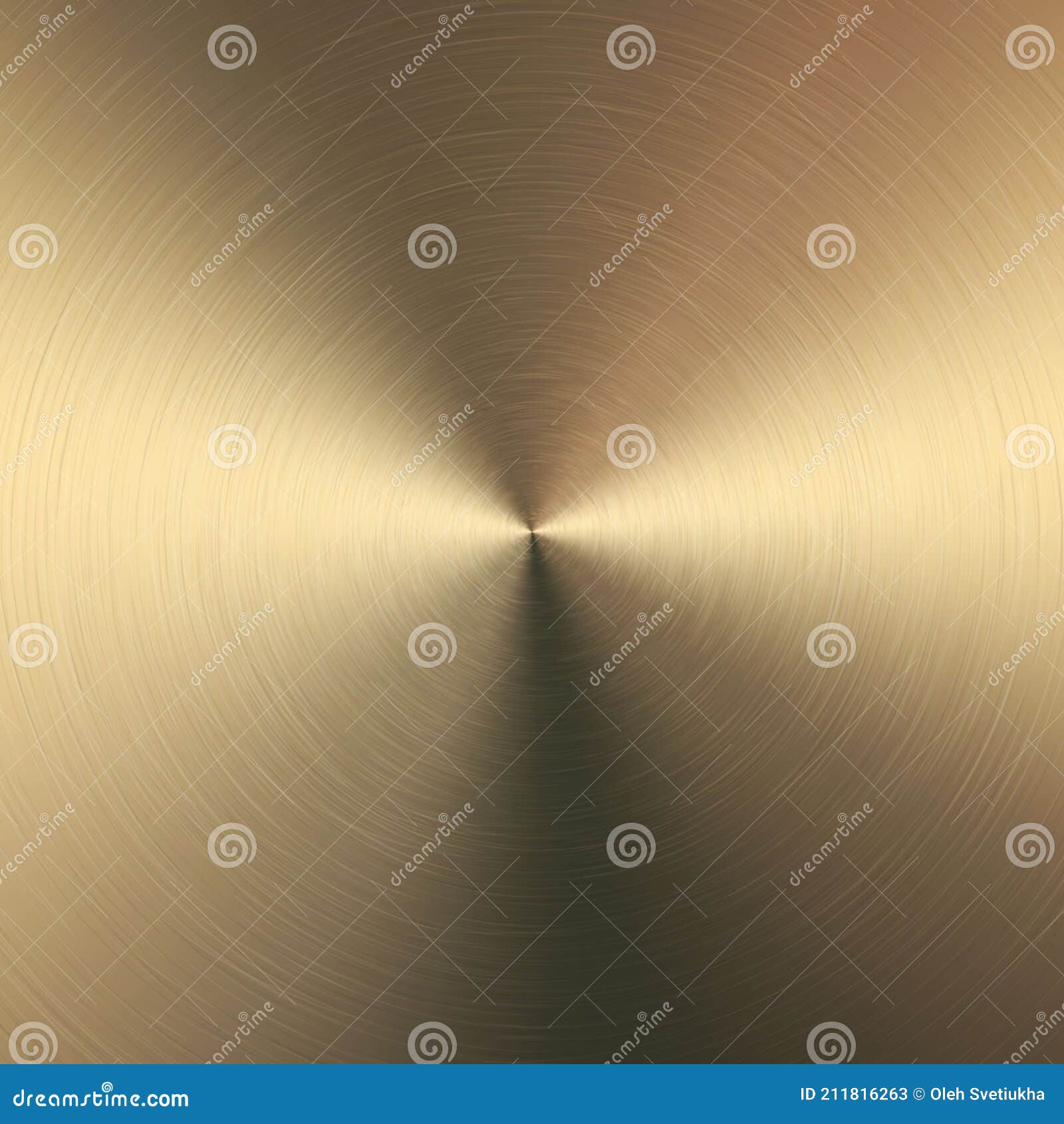 Gold Metallic Radial Gradient with Scratches. Gold Foil Surface Texture ...