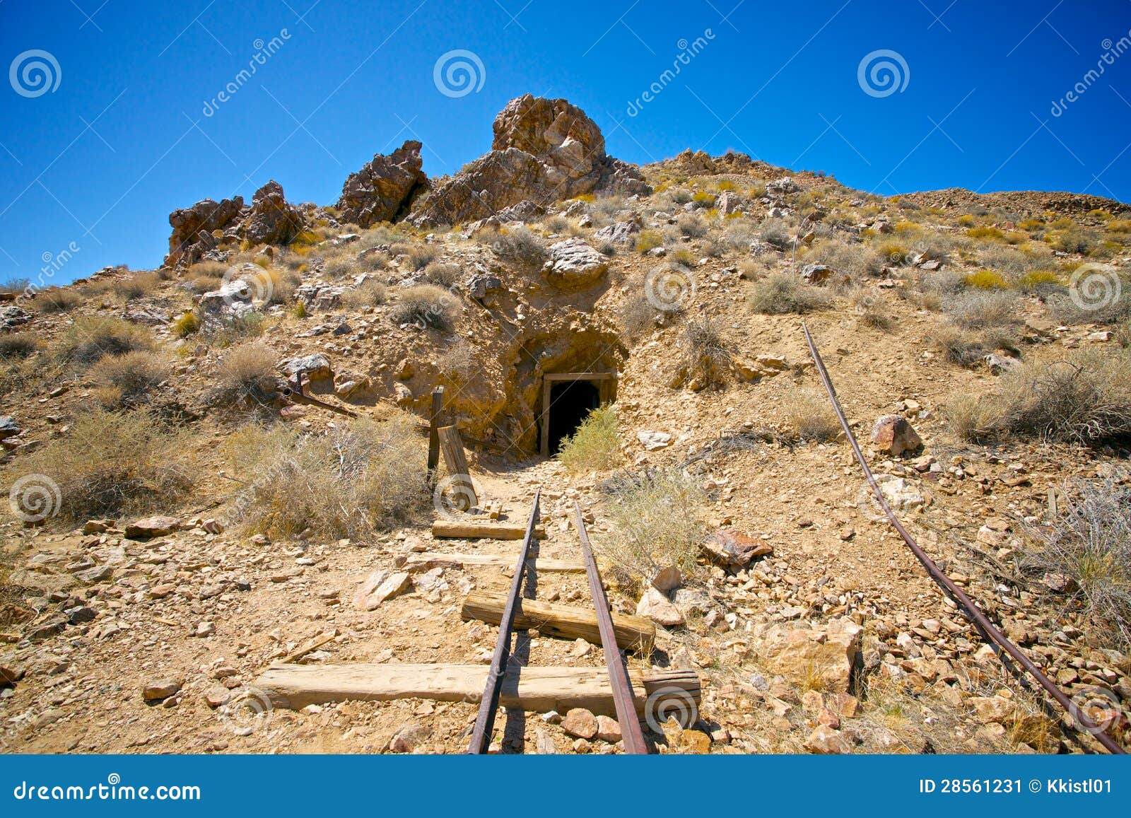 Gold Mine in Death Valley stock image. Image of death - 28561231