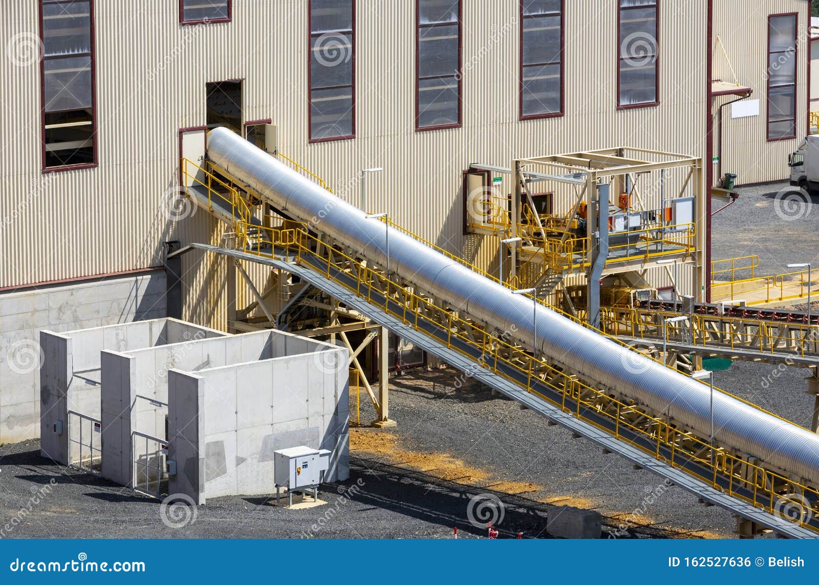 Gold mine mining elevators stock photo. Image of money - 162527636