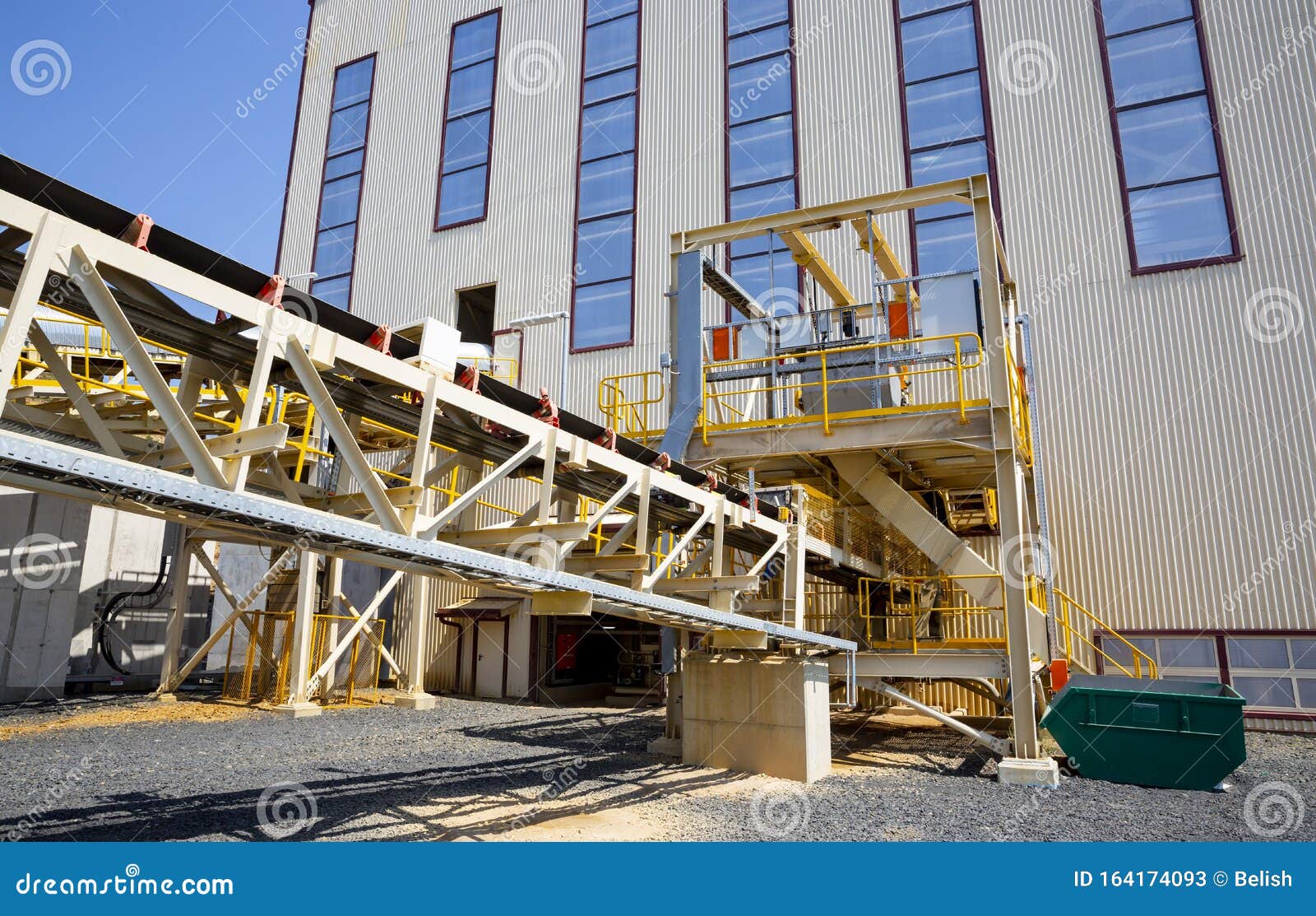 Gold mine mining elevators stock image. Image of goldmine - 164174093