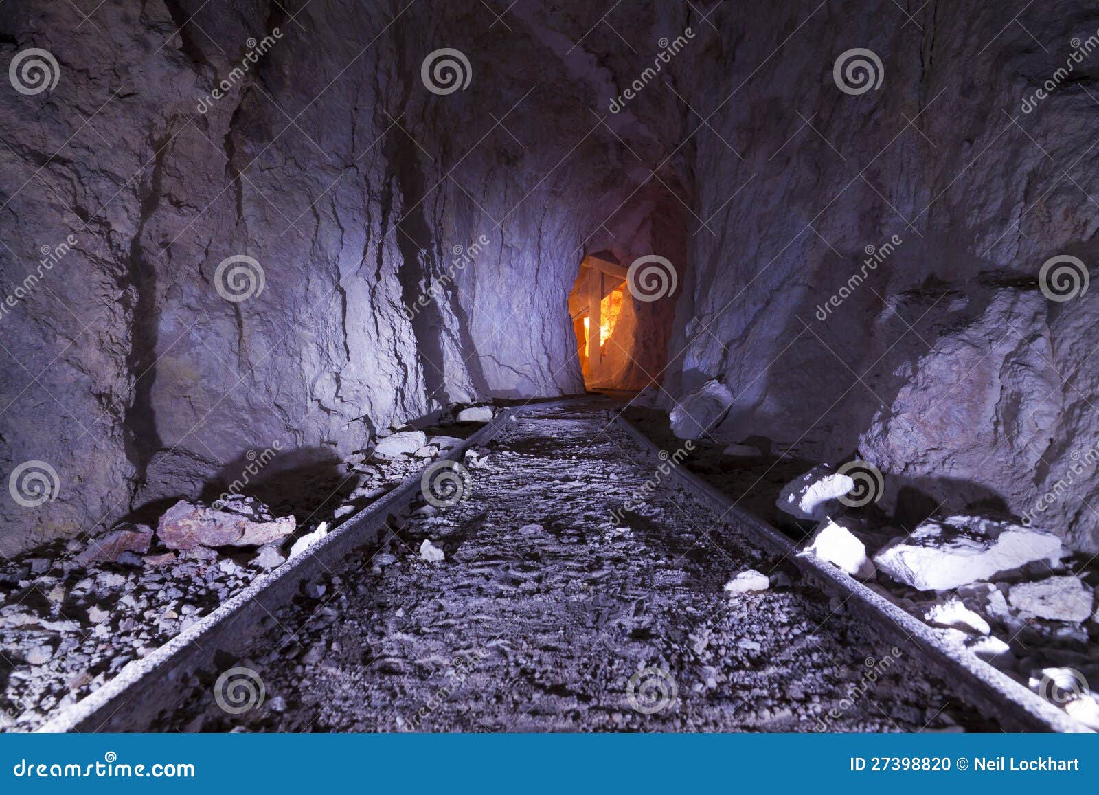 Gold Mine Tracks stock photo. Image of rock, colored - 27398820