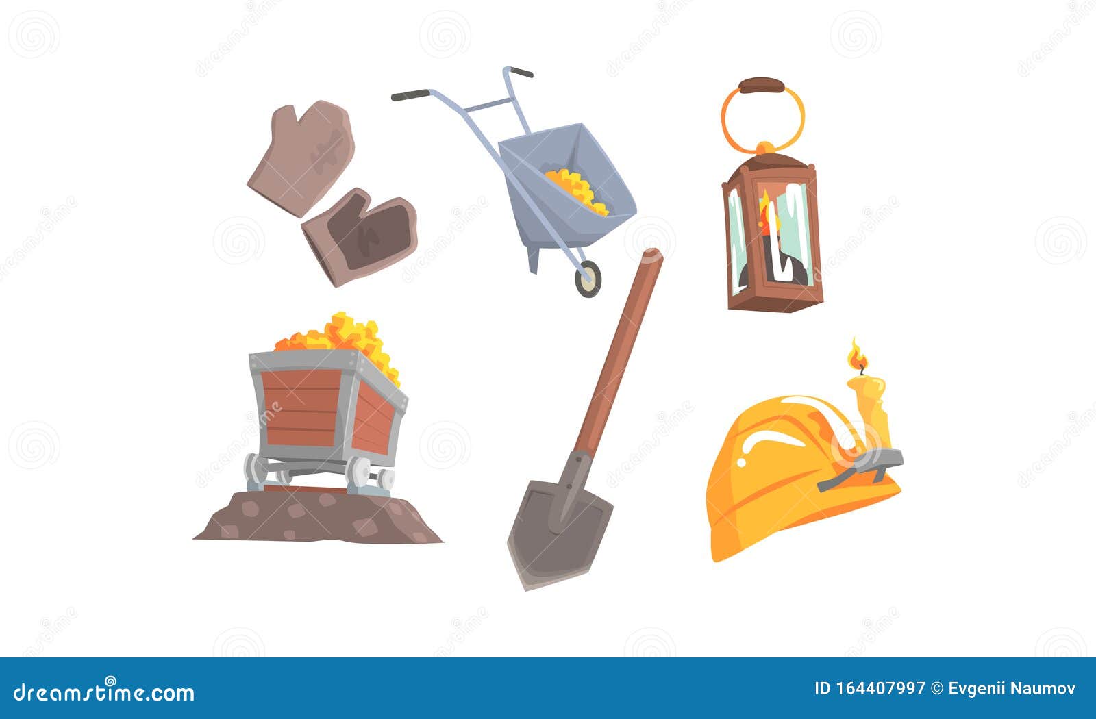 Gold Mining Attributes Vector Set. Mineral Crystal Searching Collection ... Gold Mining Attributes Vector Set. Mineral Crystal Searching Collection ...