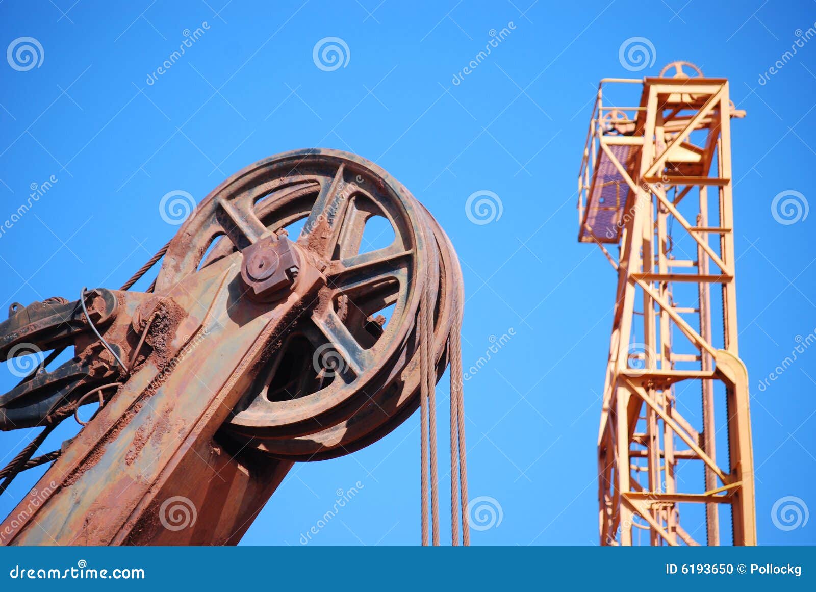 Gold mining machinery stock photo. Image of exploration - 6193650