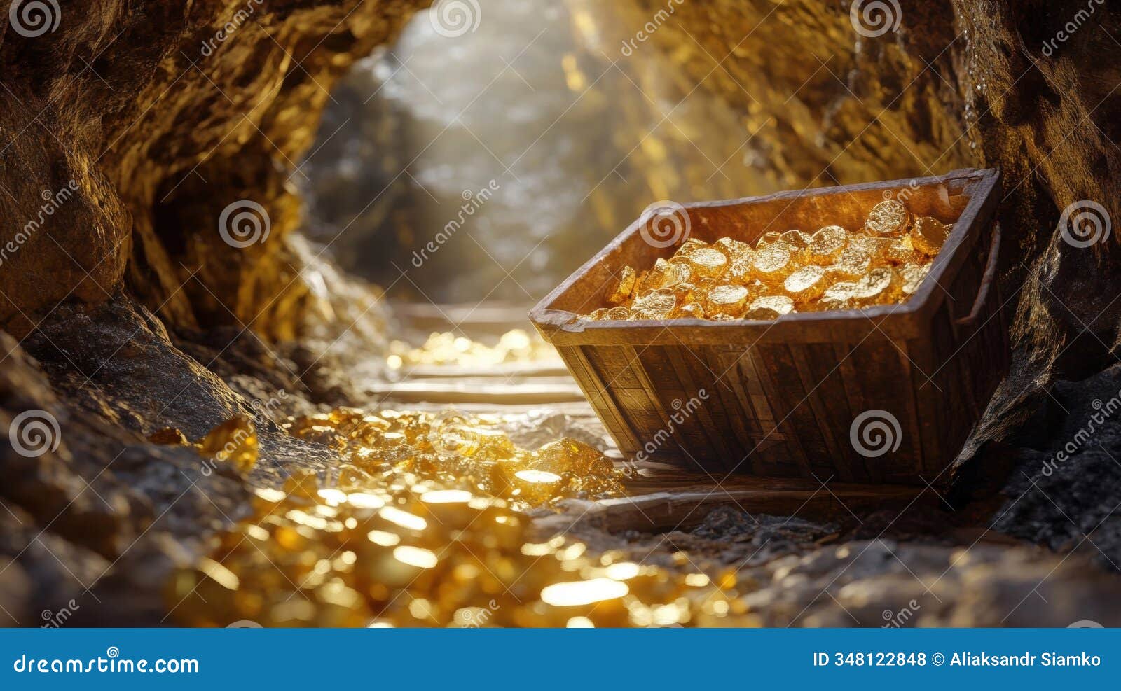 Gold Mining Theme Represented by Cryptocurrency Concept Stock ...