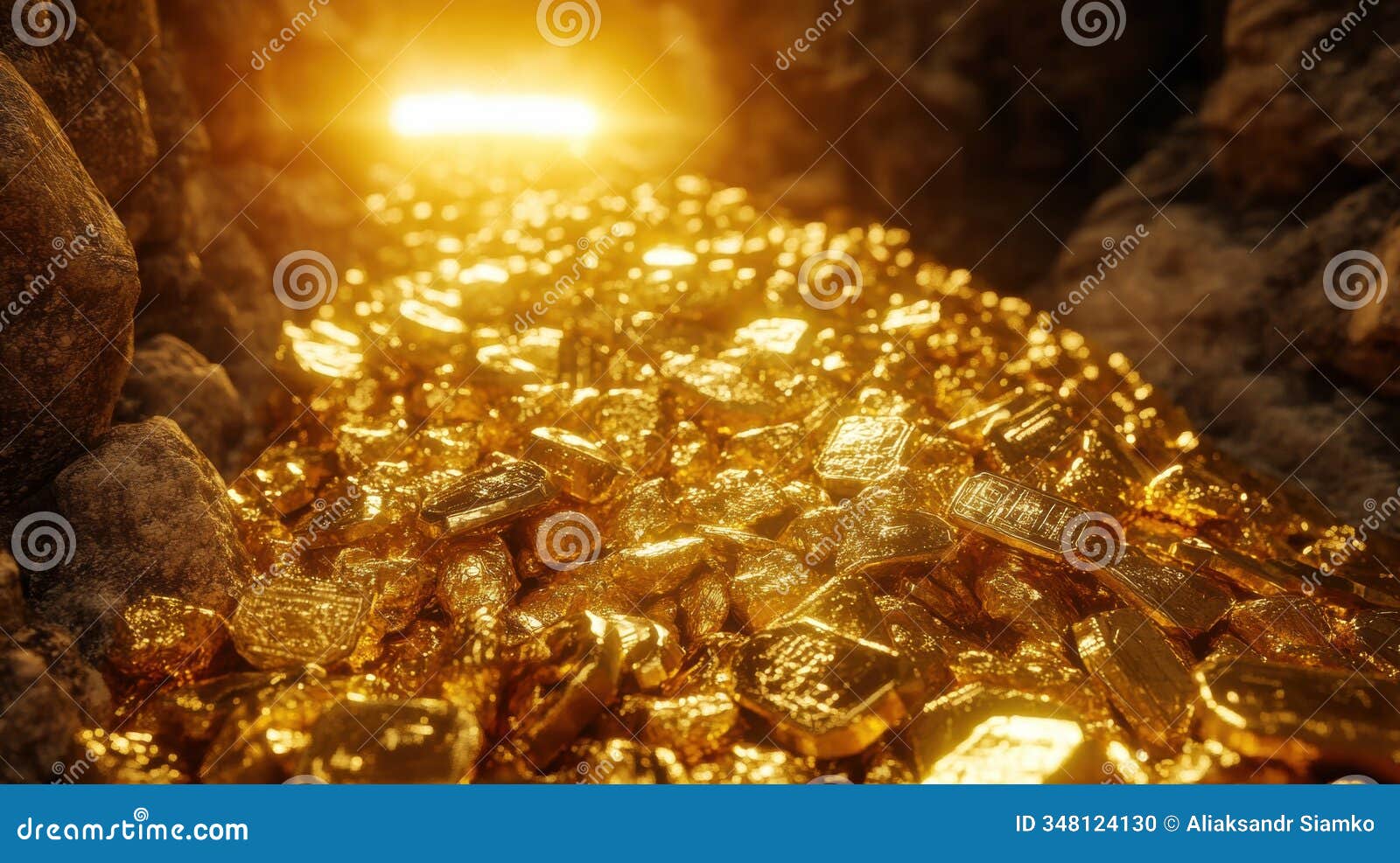 Gold Mining Theme Represented by Cryptocurrency Concept Stock ...