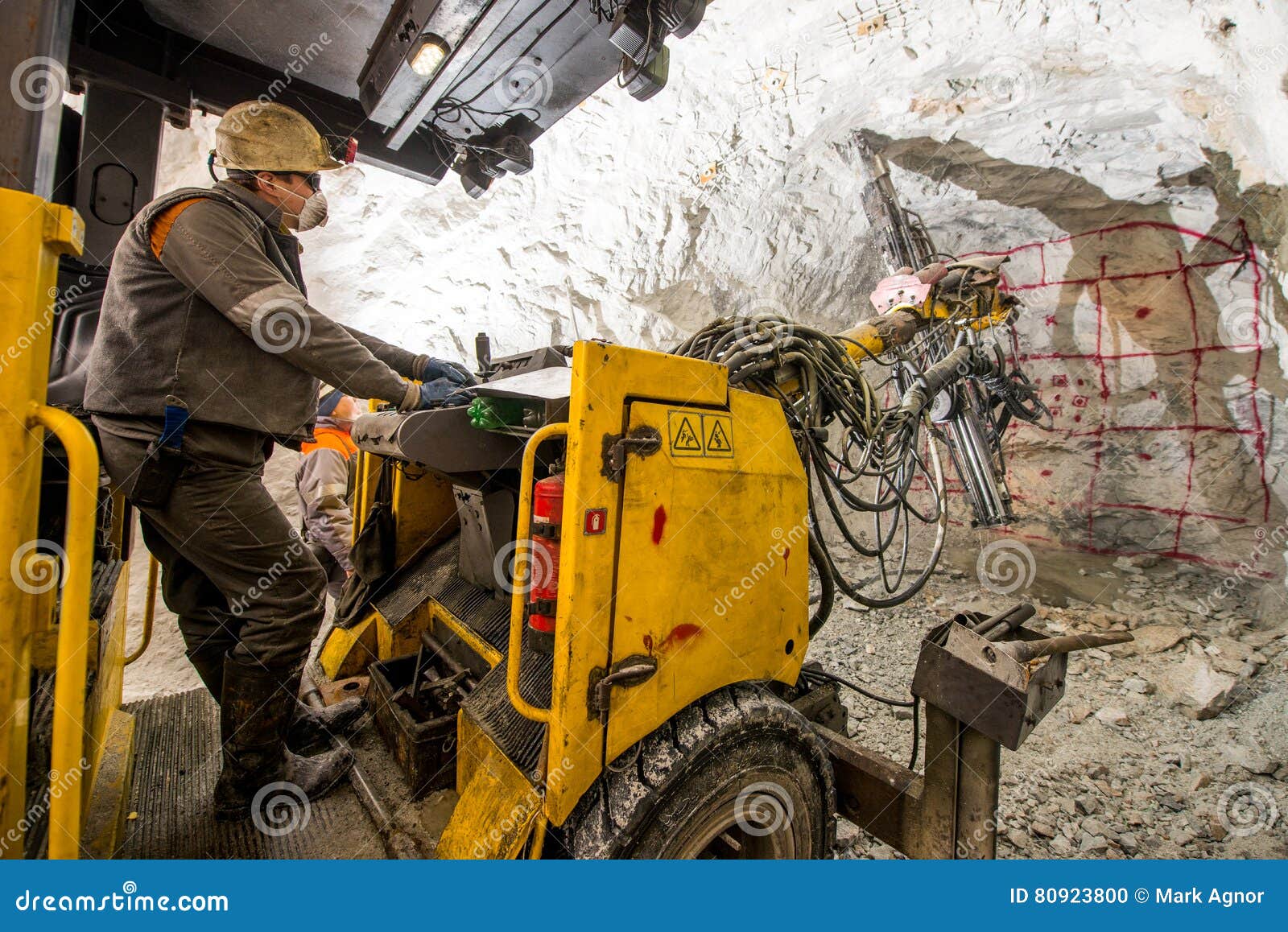 Gold mining underground stock photo. Image of cavern - 80923800
