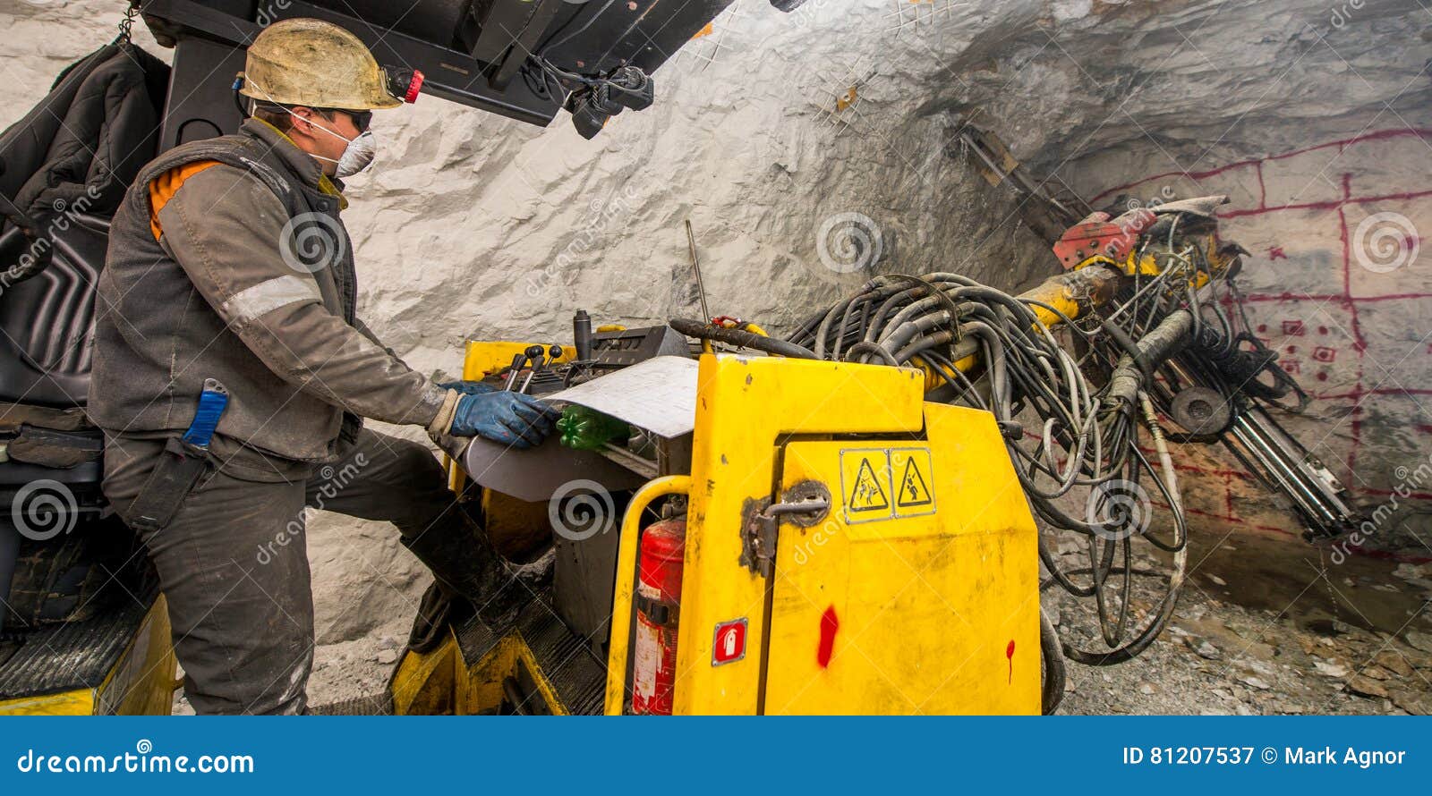 Gold mining underground stock image. Image of deep, underground - 81207537