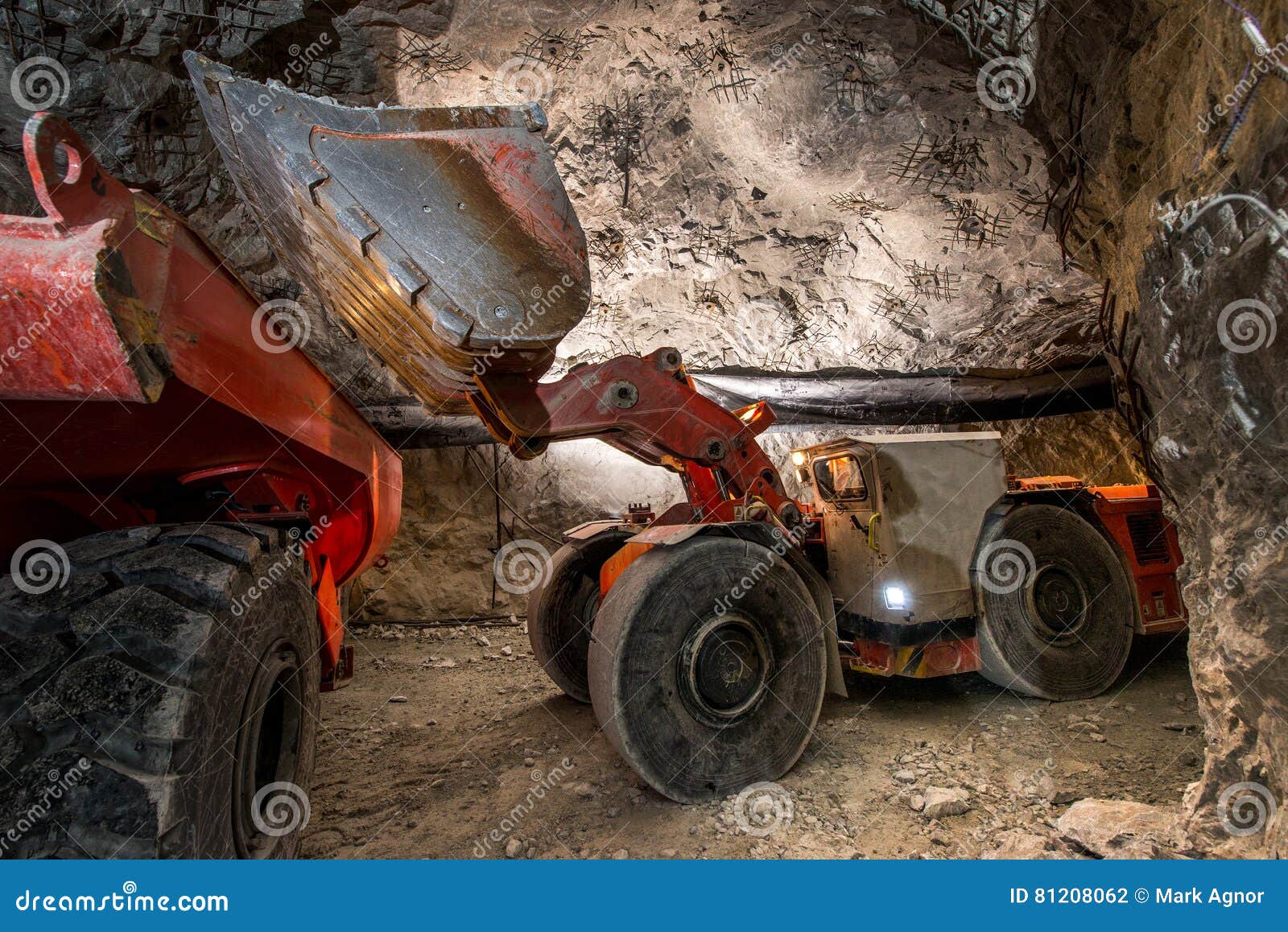 Gold mining underground stock photo. Image of extract - 81208062