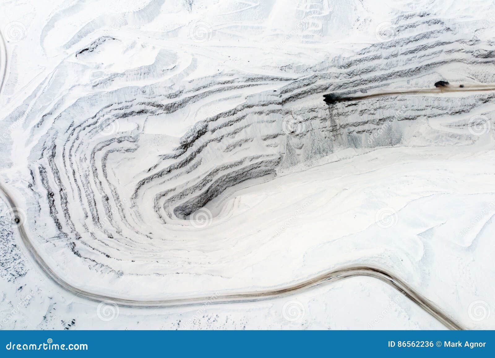 Gold mining in the winter stock photo. Image of nature - 86562236