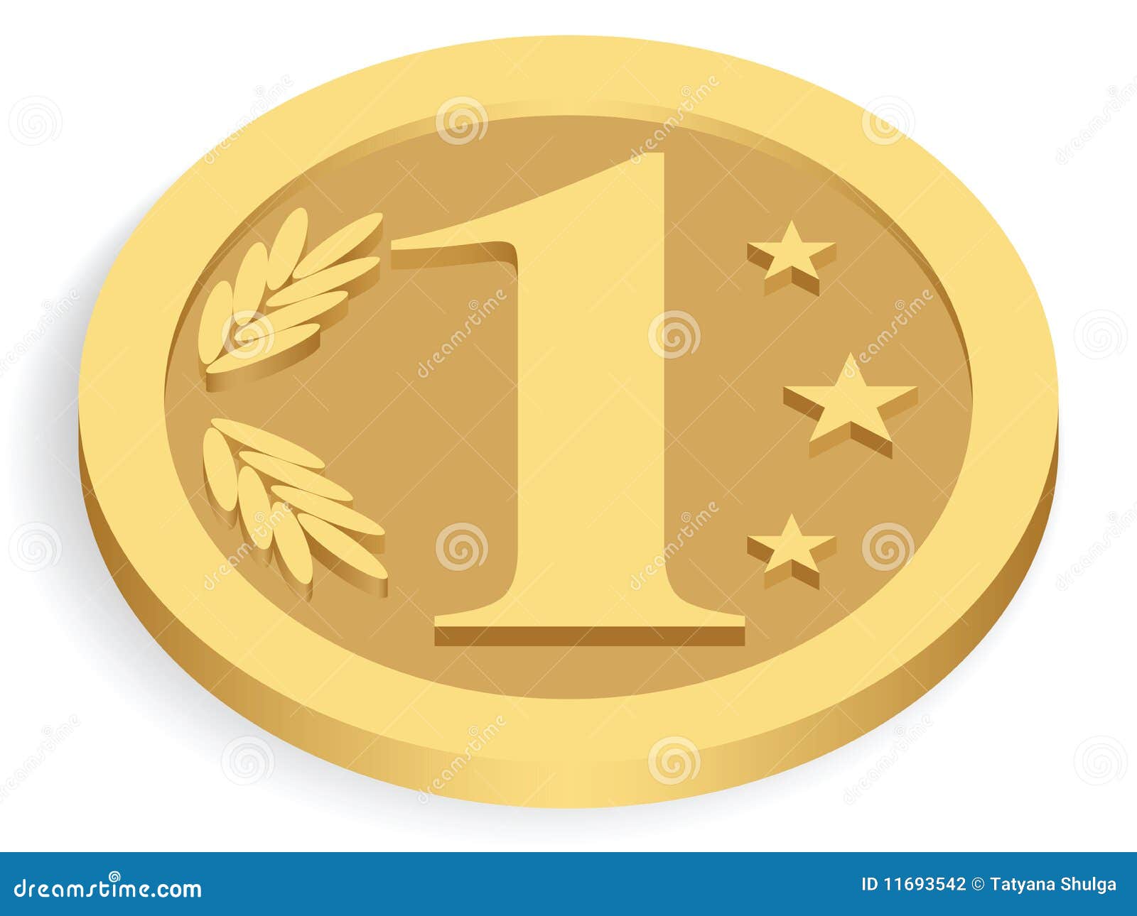 Gold monetary unit stock vector. Illustration of icon - 11693542