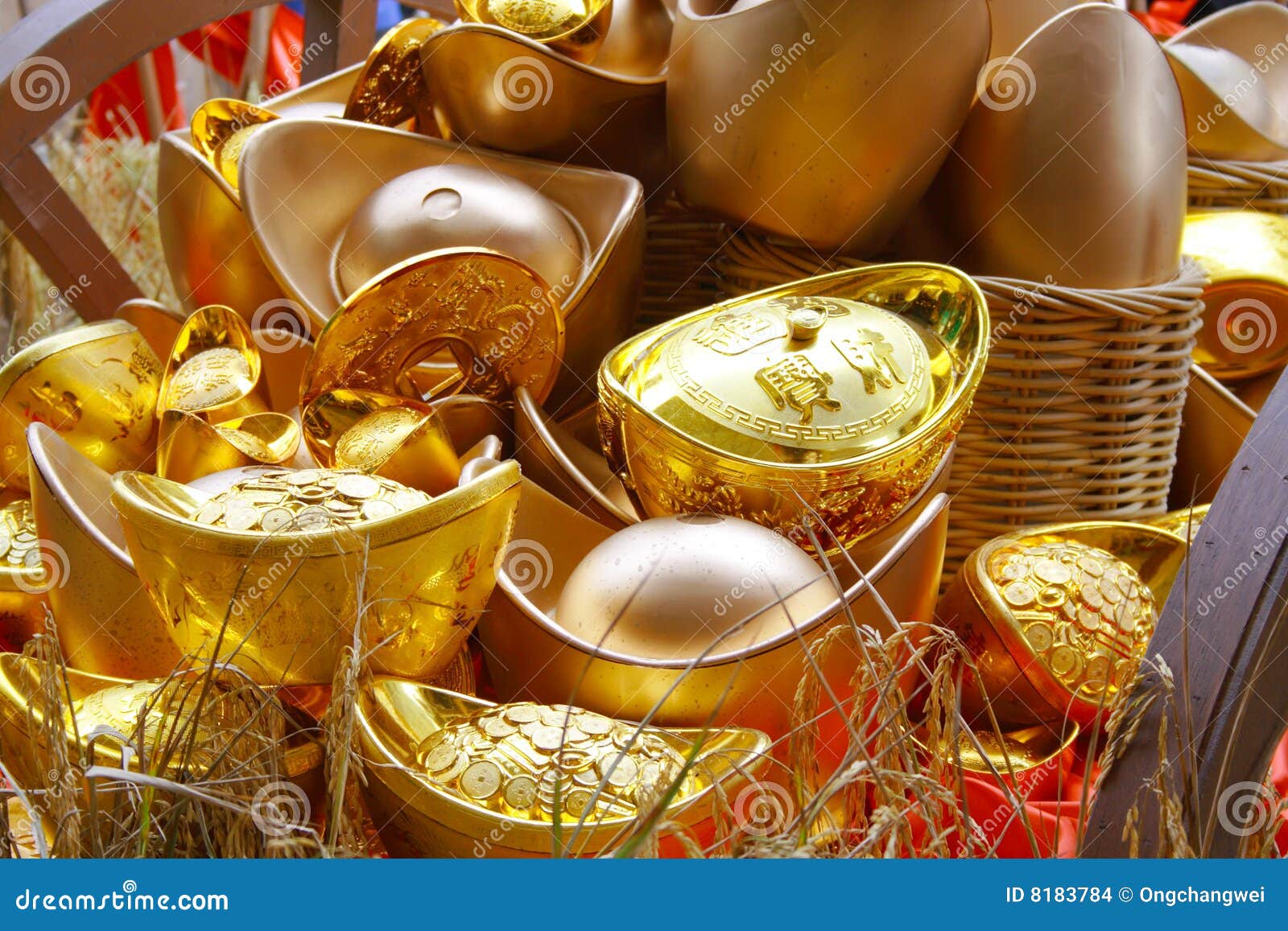 Gold Money stock photo. Image of business, china, traditional - 8183784