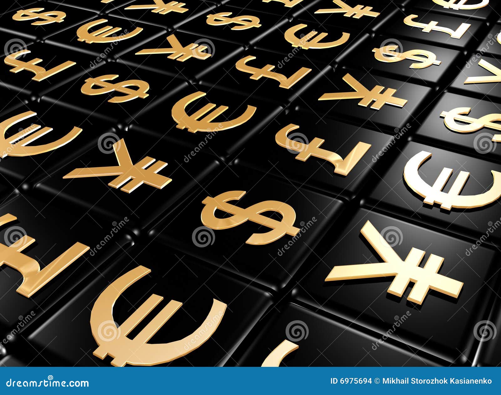 Gold money signs stock illustration. Illustration of pound - 6975694