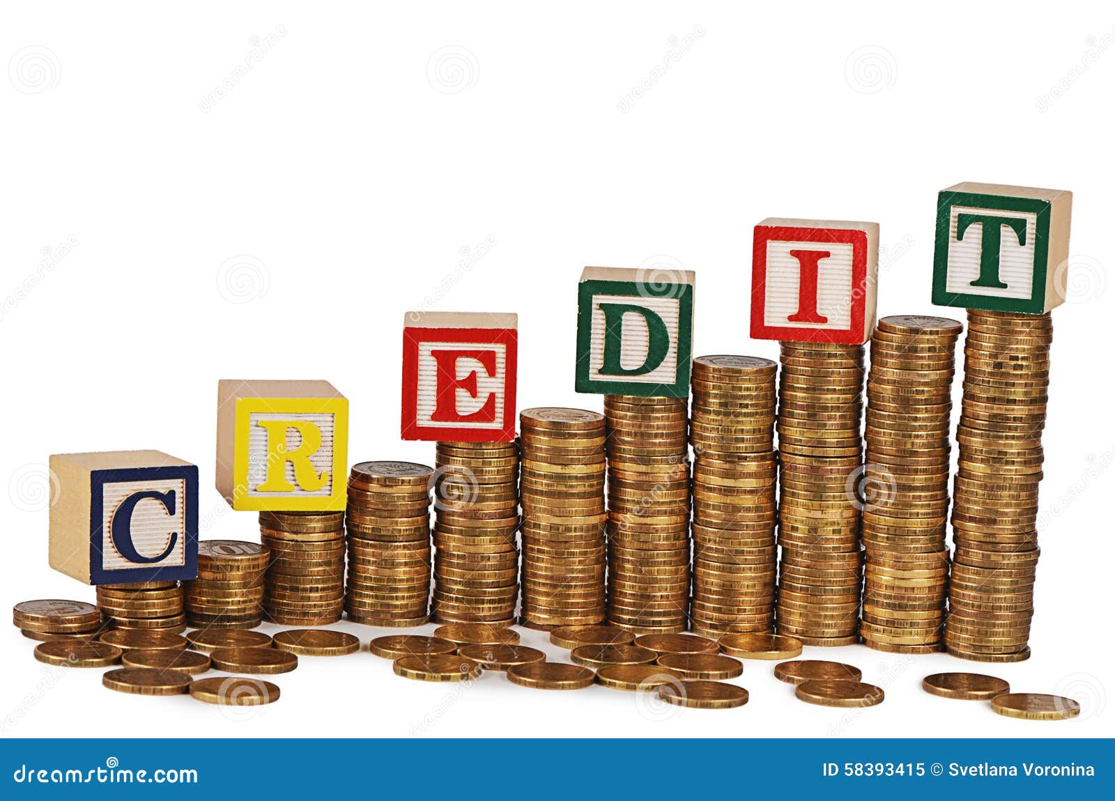 Gold Money Stack Isolated on White Stock Image - Image of euro, metal ...