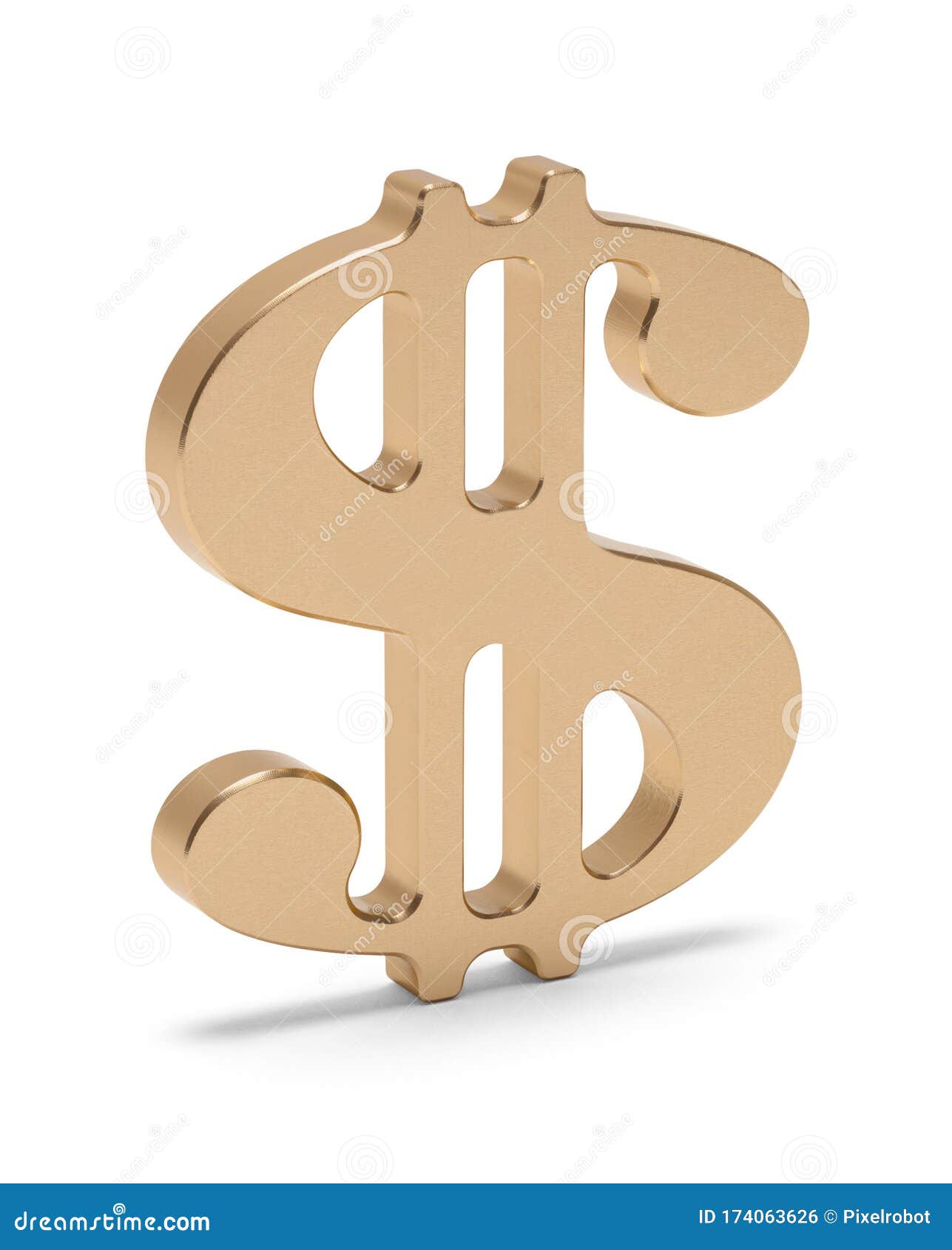 Gold Money Symbol stock photo. Image of background, bank - 174063626