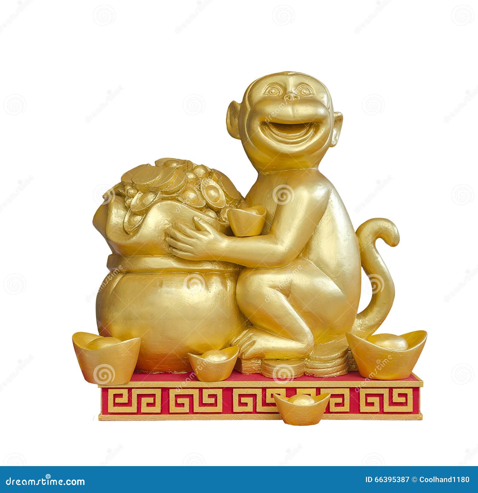 Gold Monkey Pyramid Stock Image | CartoonDealer.com #120265057