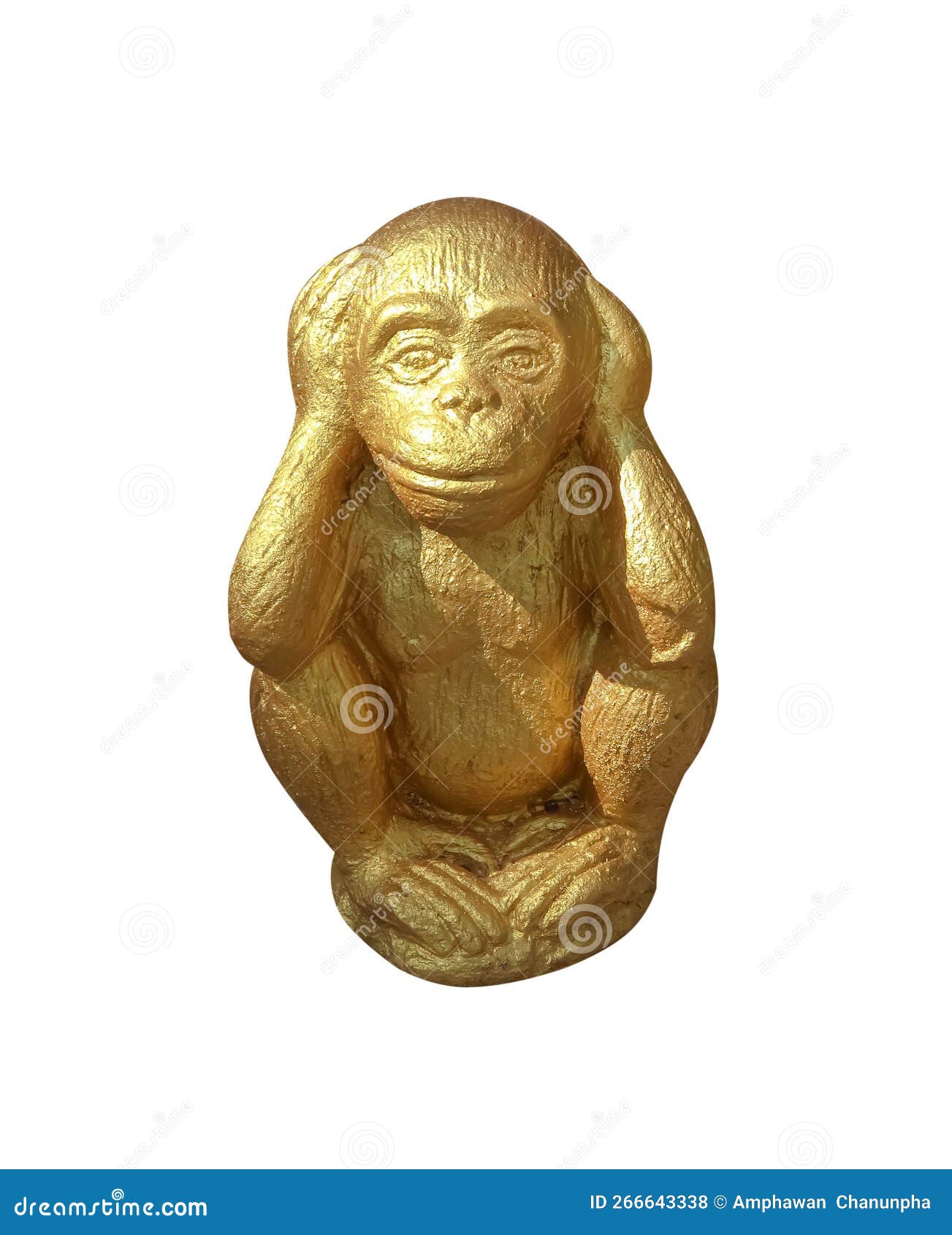 Gold Monkey Pyramid Stock Image | CartoonDealer.com #120265057