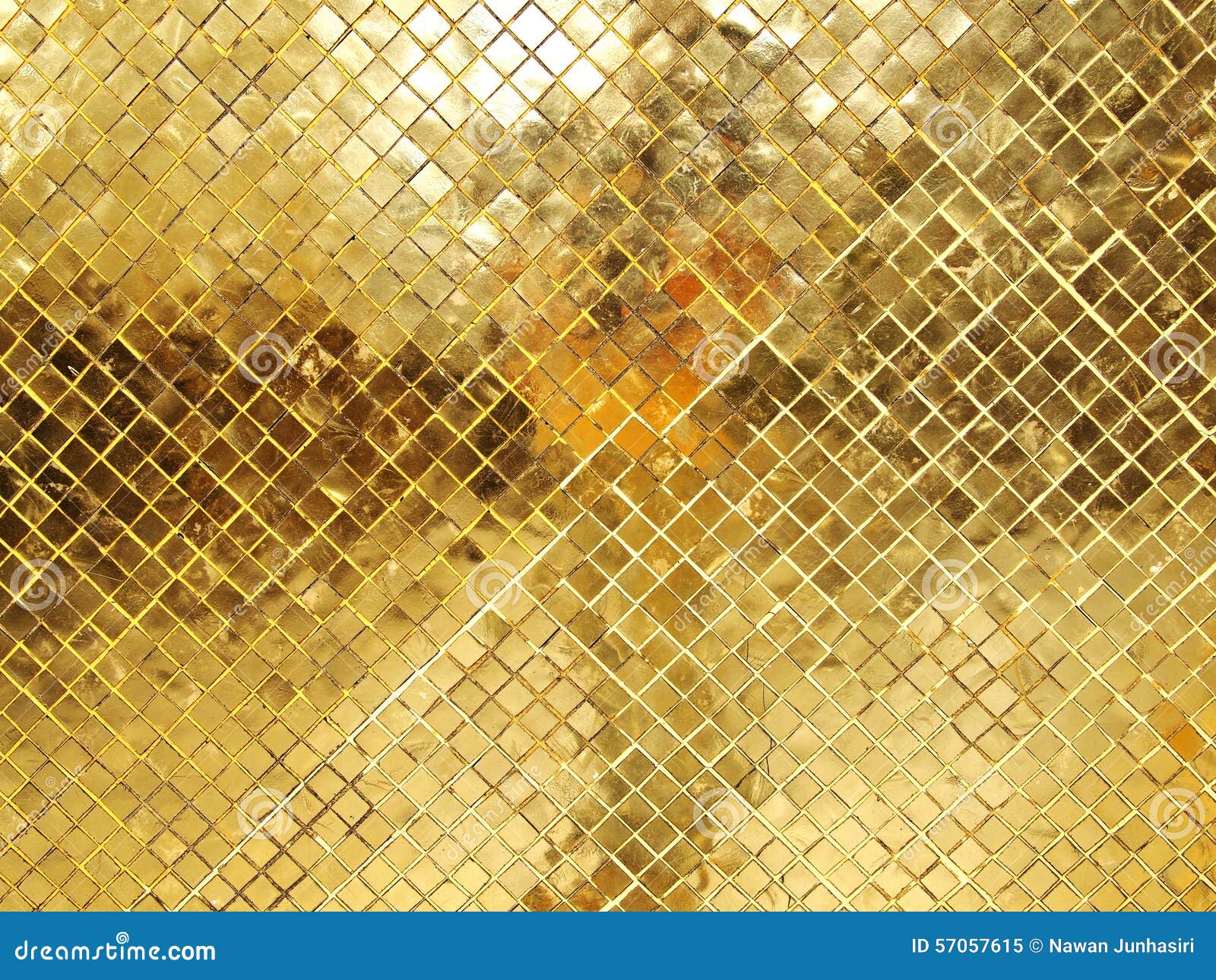 Gold Mosaic tile texture stock image. Image of colored - 57057615