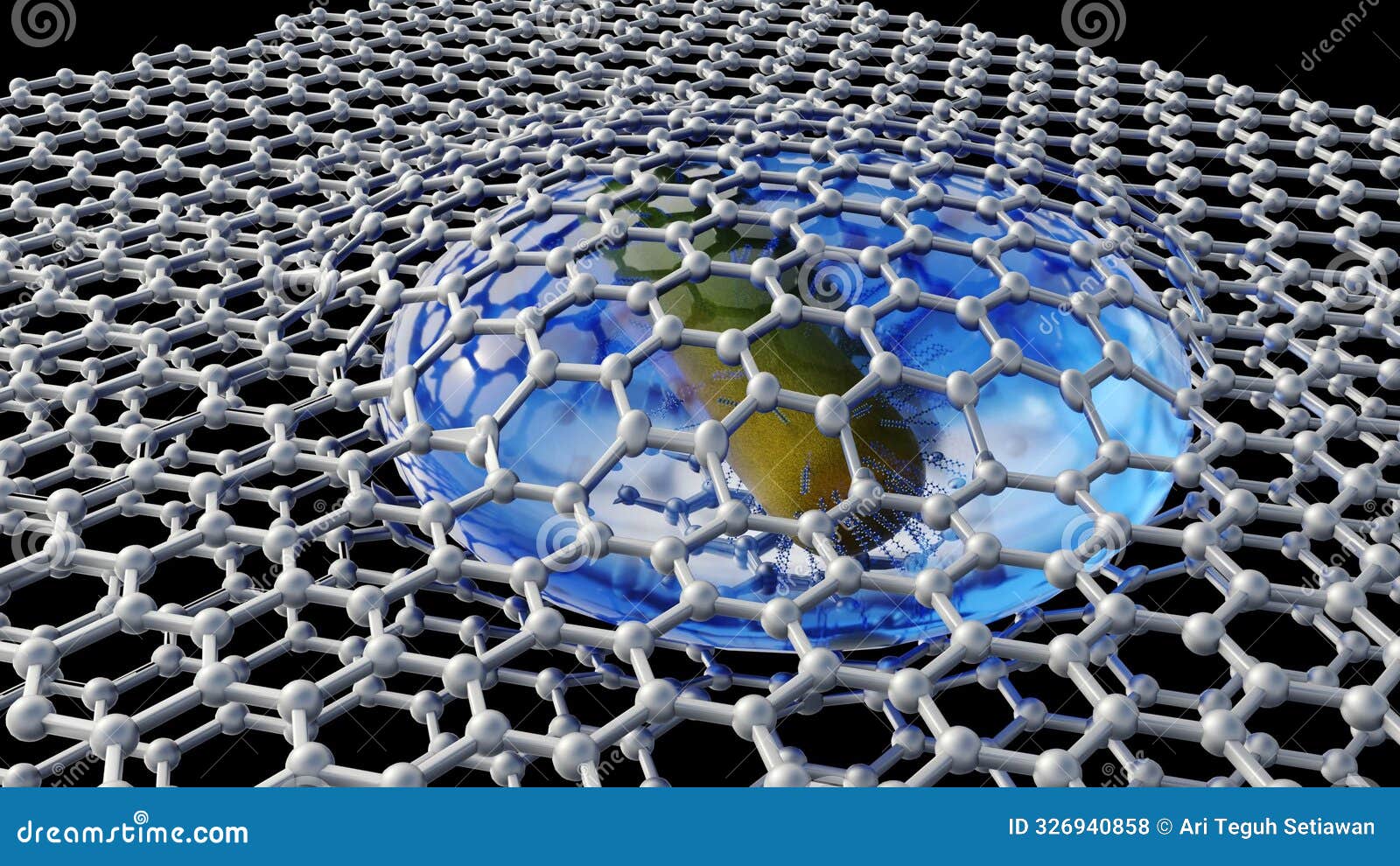 Gold Nanoparticles Coated With Polyamines Suspended Within A Graphene ...