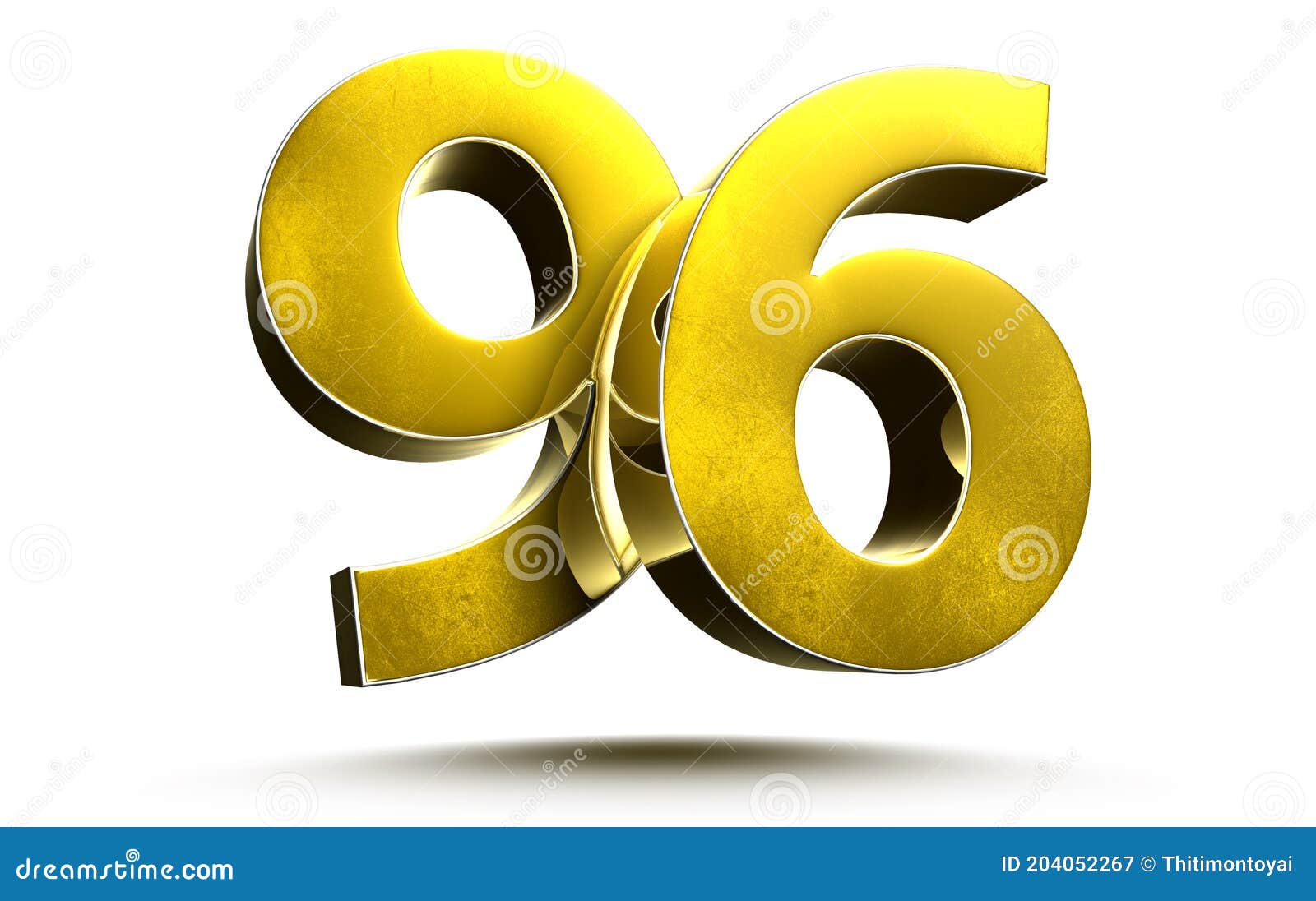 Numbers 96. stock illustration. Illustration of discount - 204052267