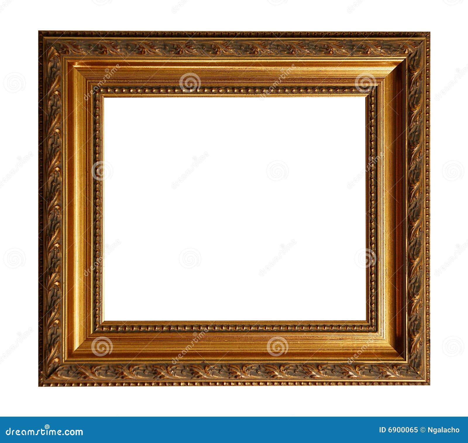 Square Gold Picture Frame