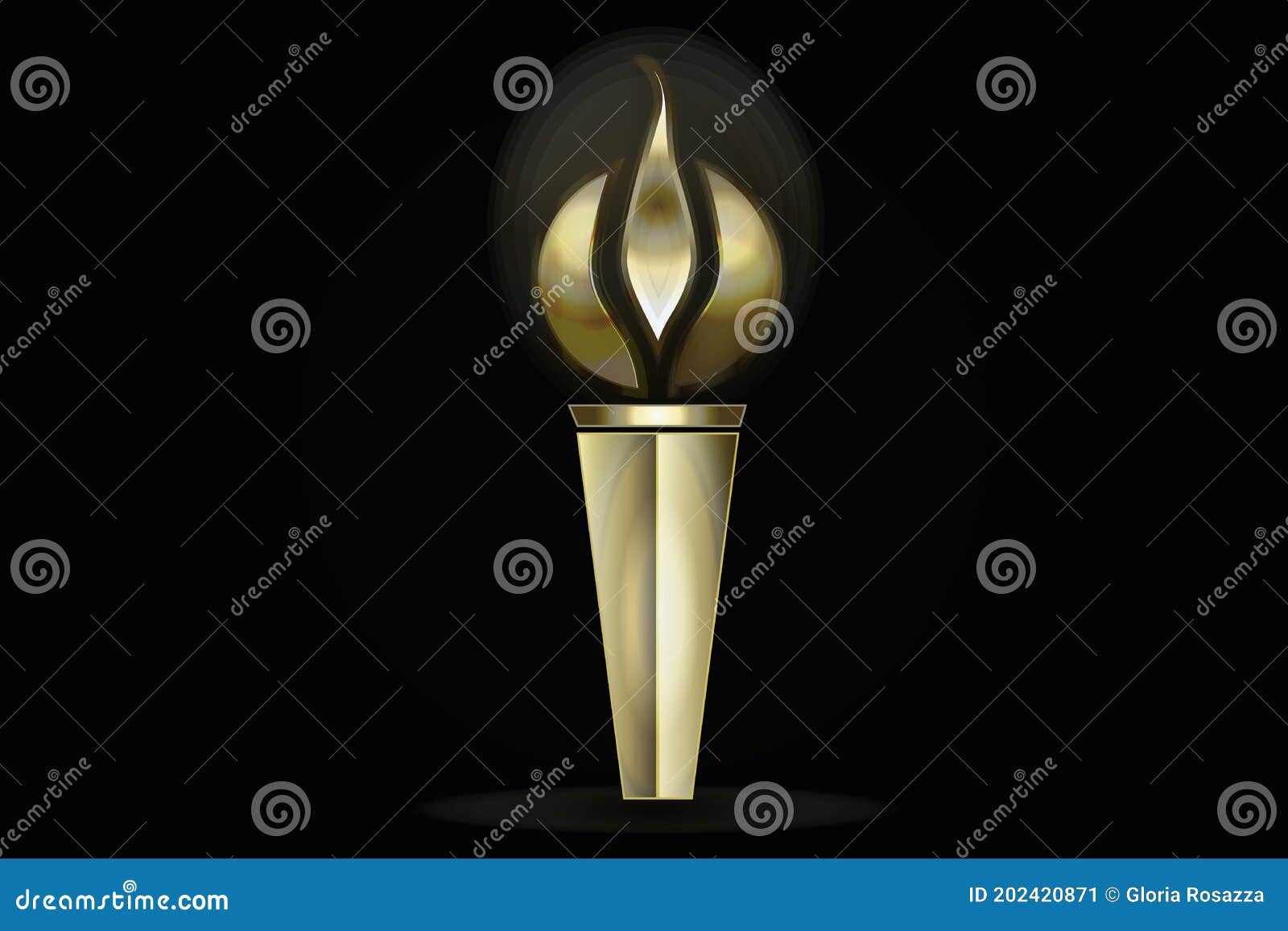 Gold Olympic Torch Logo Vector Stock Vector - Illustration of design ... Gold Olympic Torch Logo Vector Stock Vector - Illustration of design ...