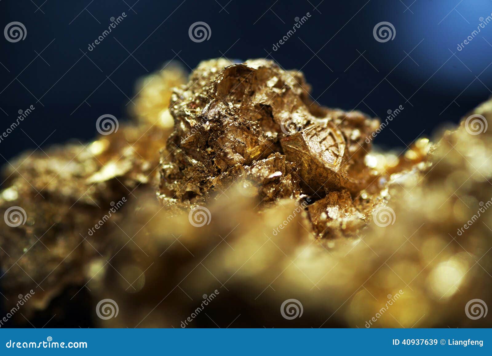 Gold ore stock image. Image of ounce, important, precious - 40937639