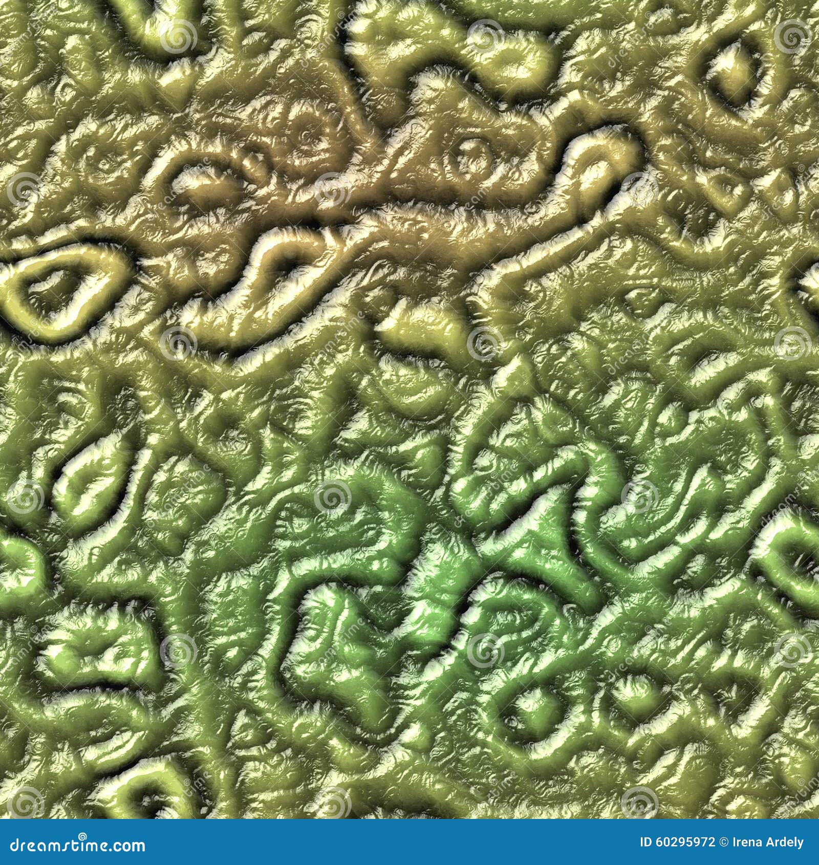 Gold Organic Slime Seamless Pattern Texture Stock Illustration ...