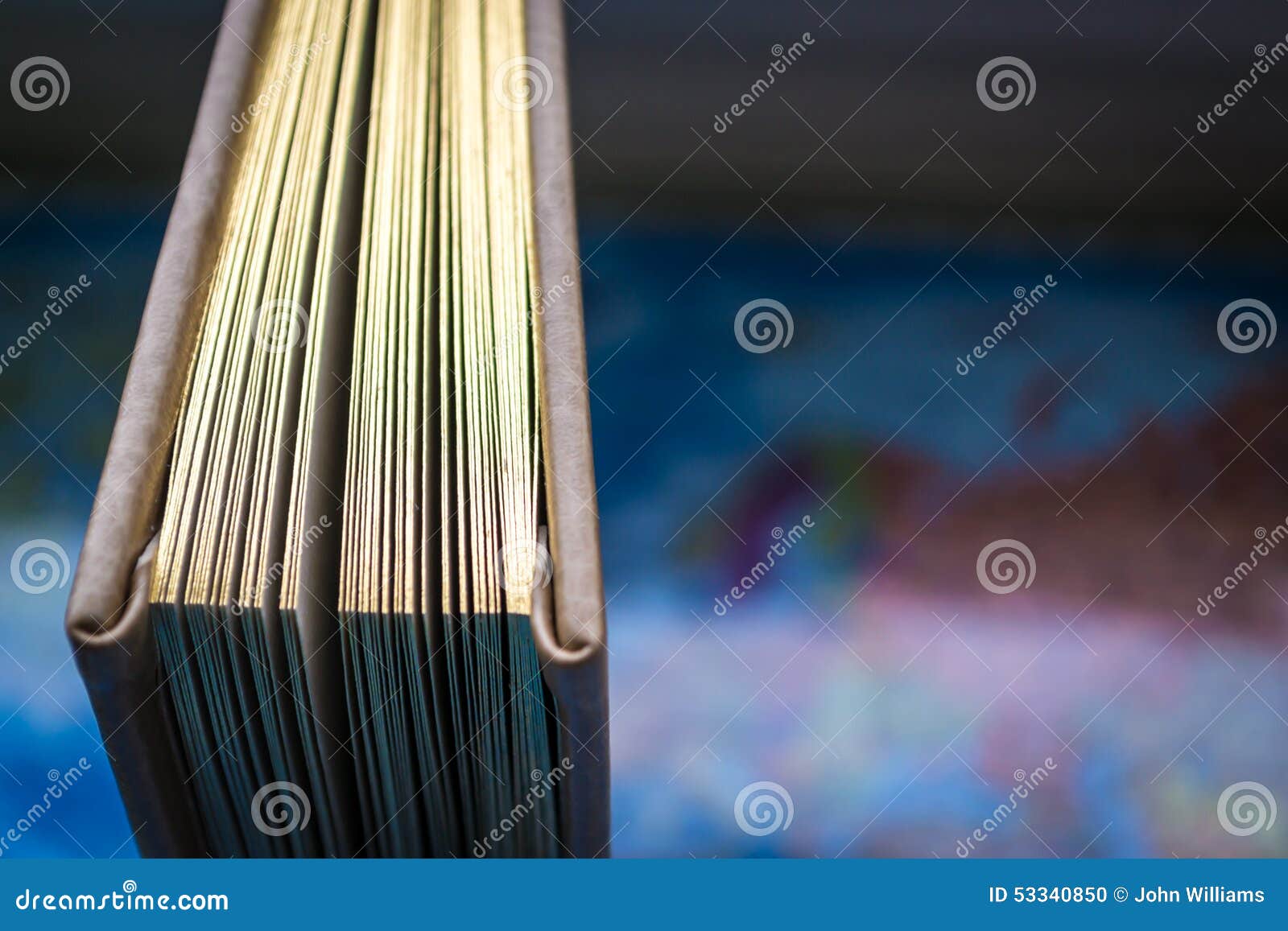 Gold Pages stock photo. Image of separated, gilded, closeup - 53340850