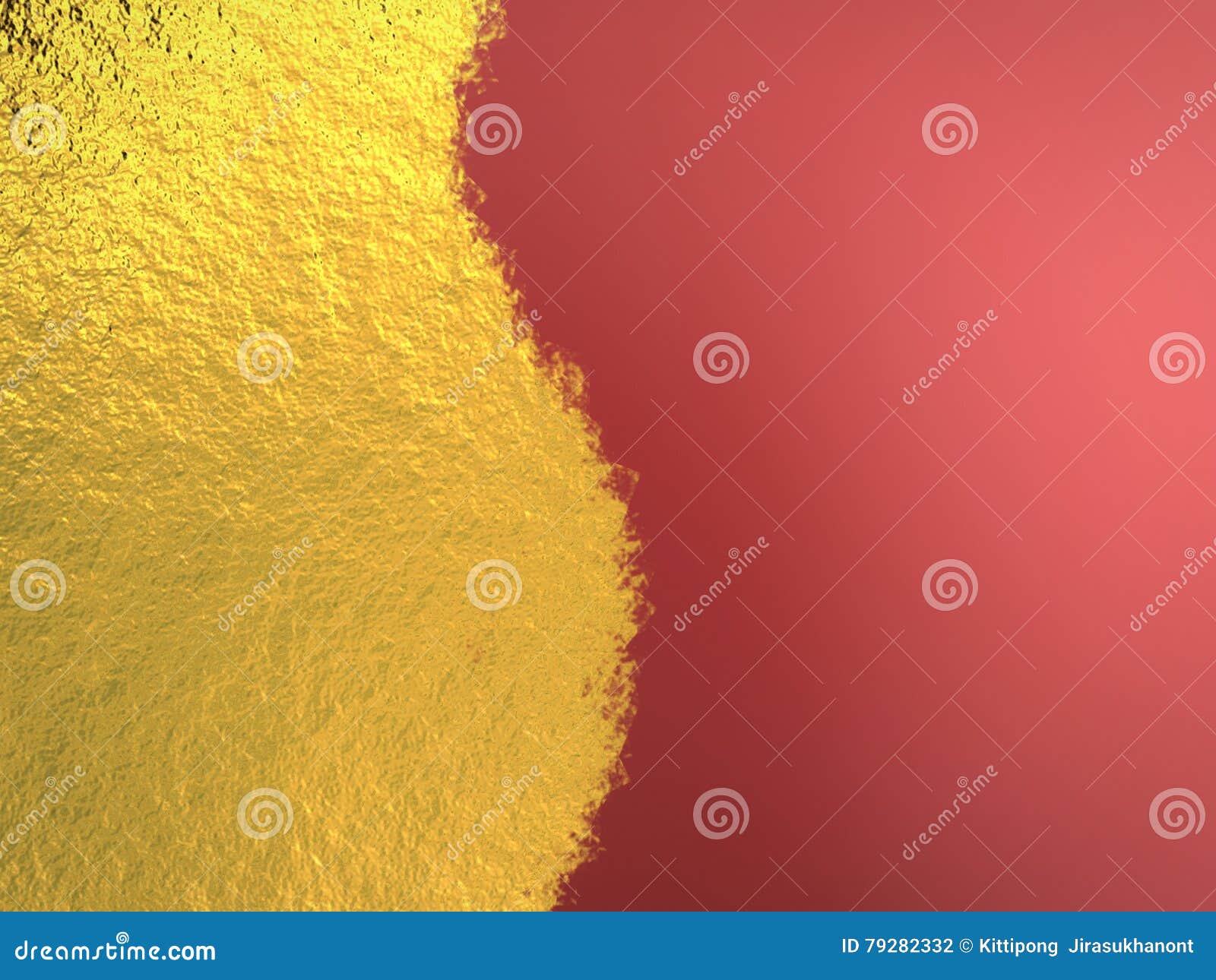 Gold Paint on Red Background Stock Photo - Image of traditional ...
