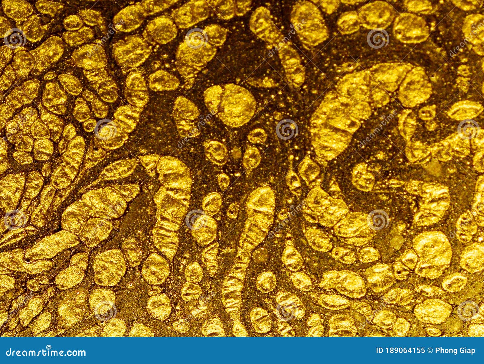 Gold Paint Stucco Wall. stock image. Image of architecture - 189064155