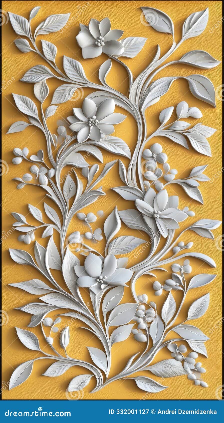 Gold Panel with Square Center and Gold Border Stock Illustration ...