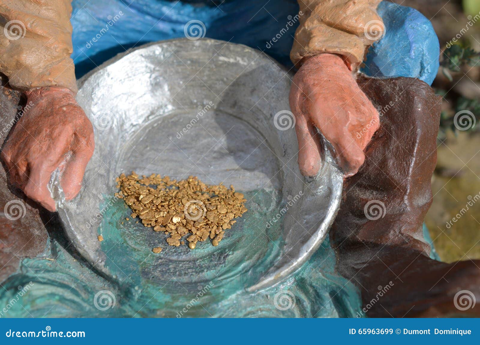 Gold panner stock image. Image of flakes, panning, hobby - 65963699