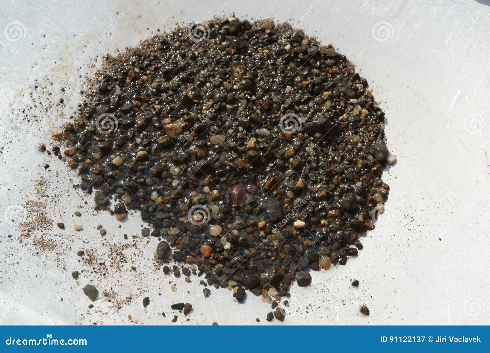 Gold panner tool stock image. Image of nature, washing - 91122137