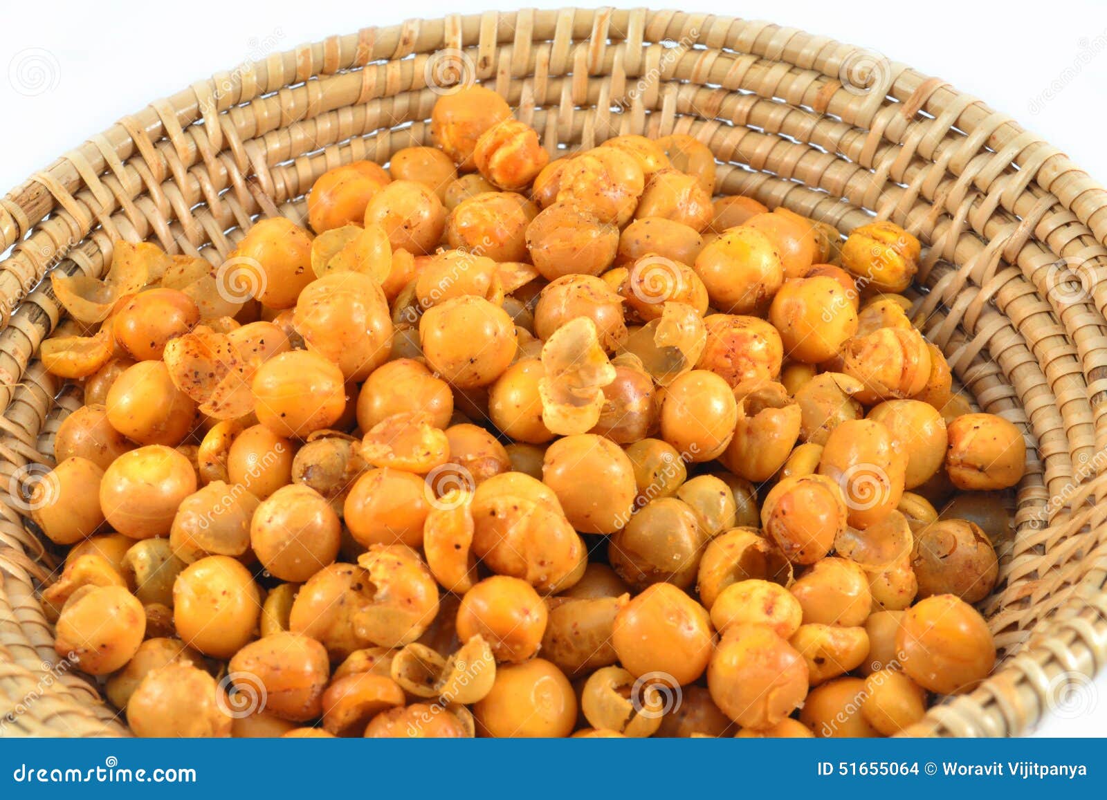 Gold Peas, Yellow Peas in Basket Stock Photo - Image of macro, beens ...