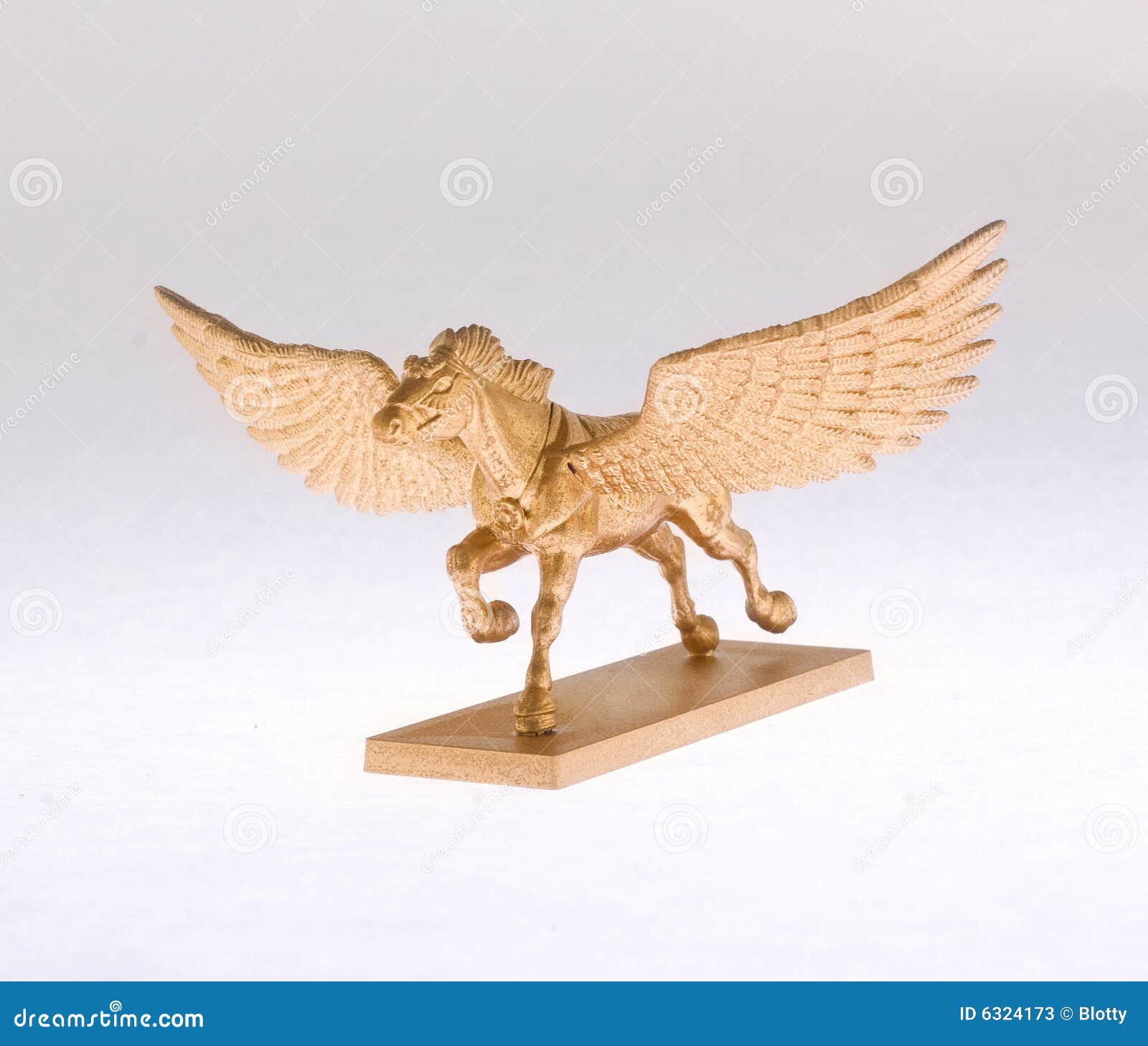Gold pegasus stock image. Image of flying, feather, ideas - 6324173