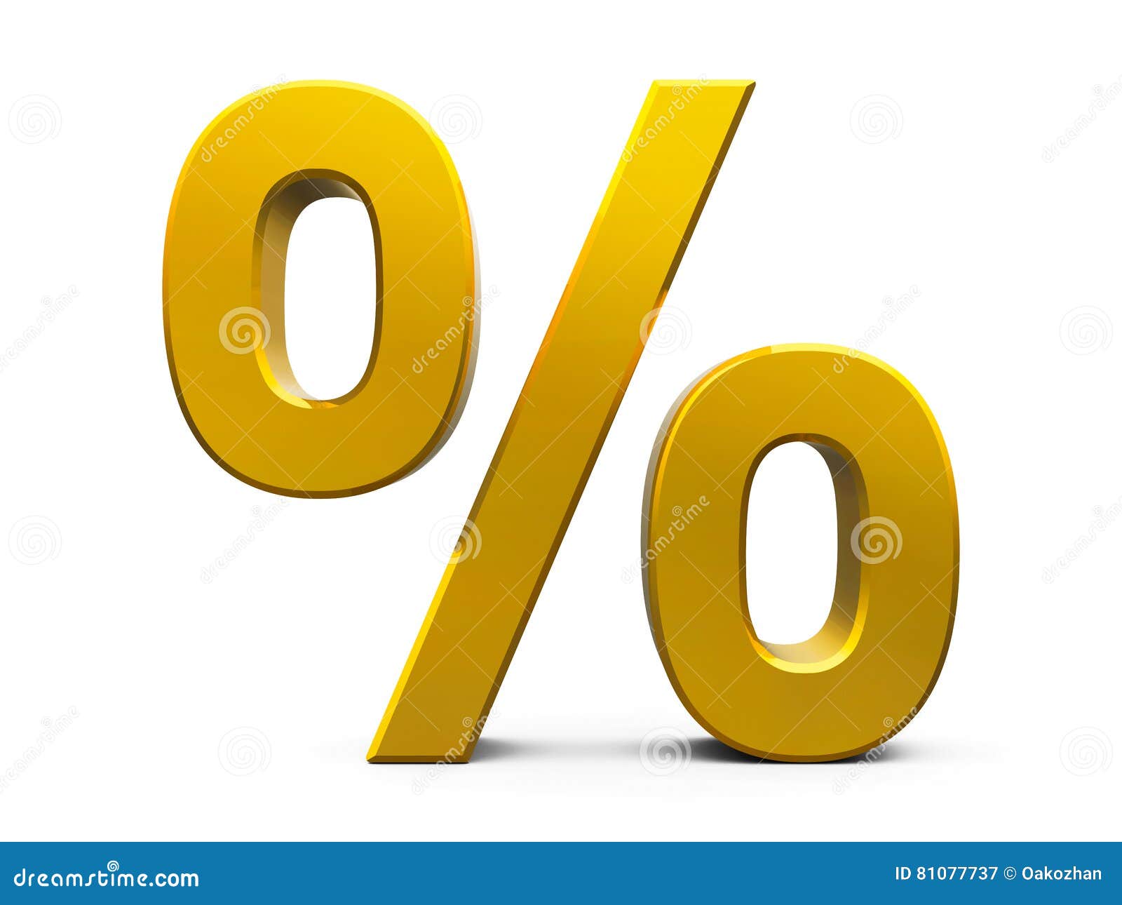 Gold Percent stock illustration. Illustration of payment - 81077737