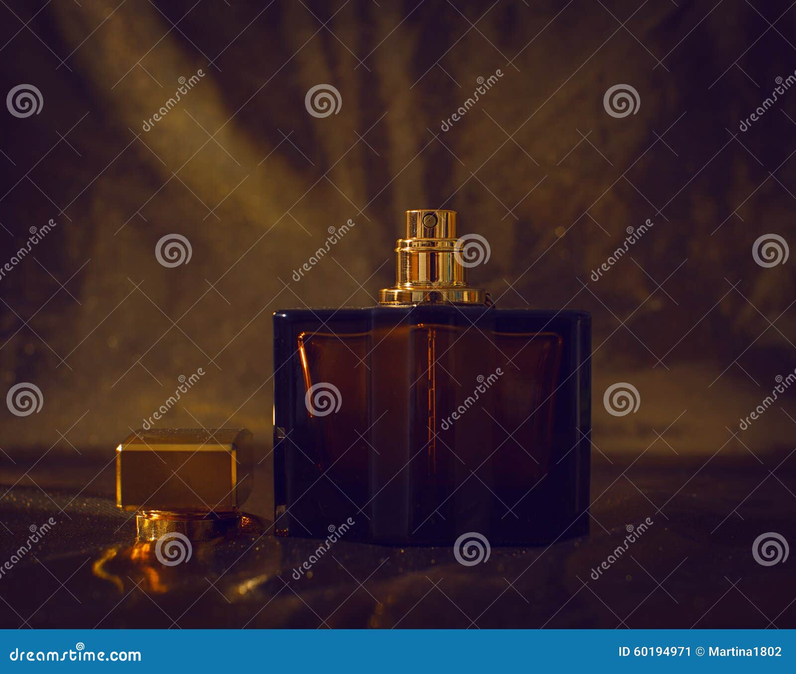 Gold Perfume stock image. Image of expensive, bronze - 60194971