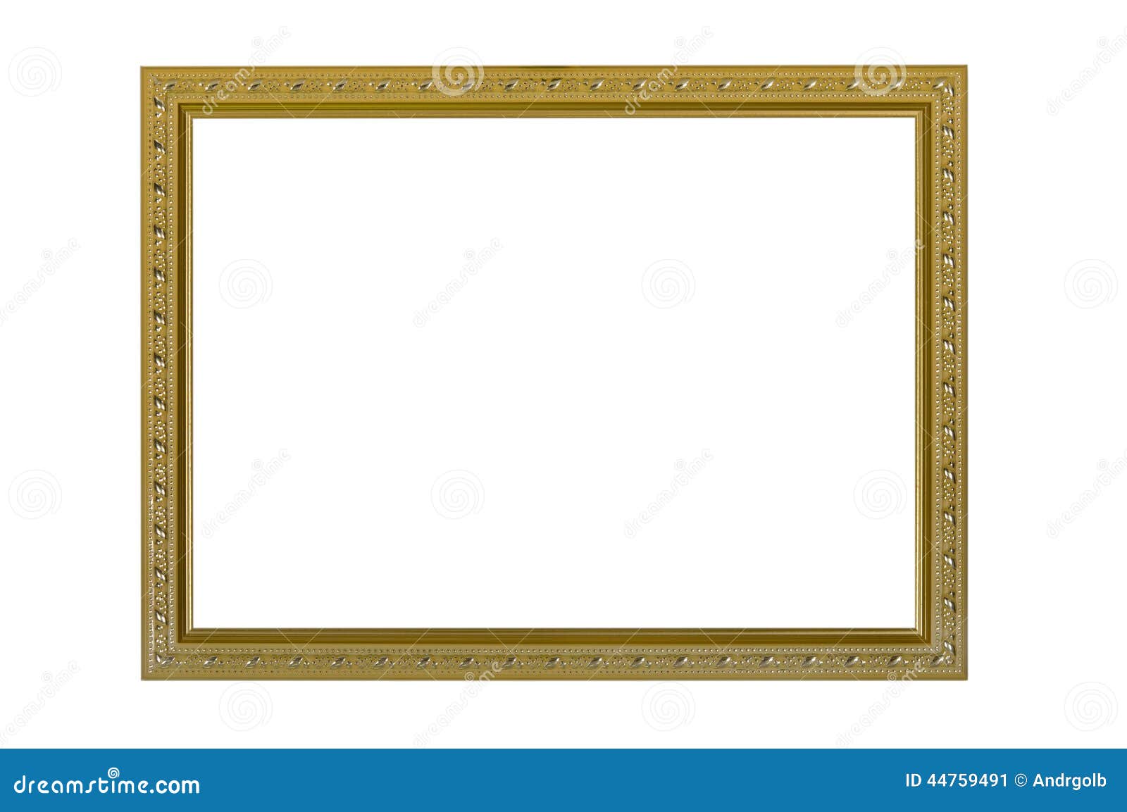 Gold photoframe stock image. Image of gift, memory, beautiful - 44759491