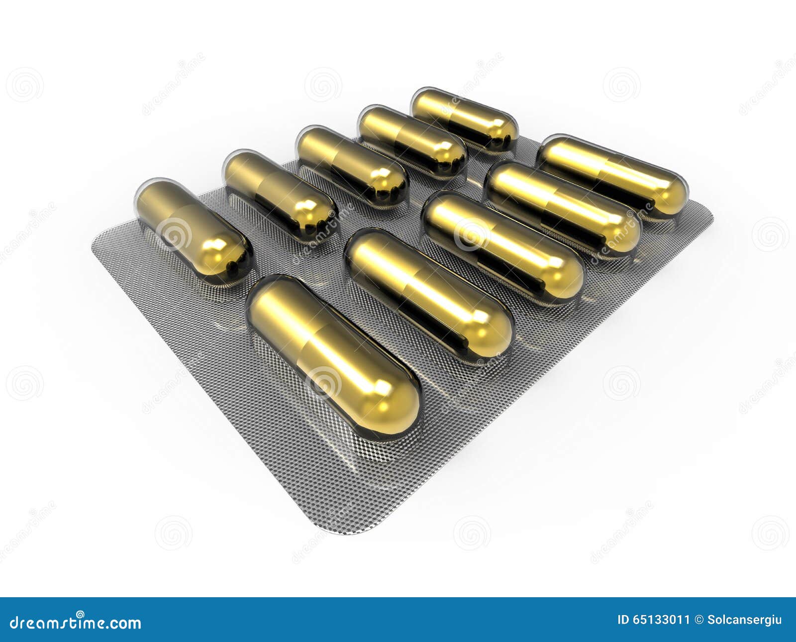 Gold Pills stock illustration. Illustration of pills - 65133011