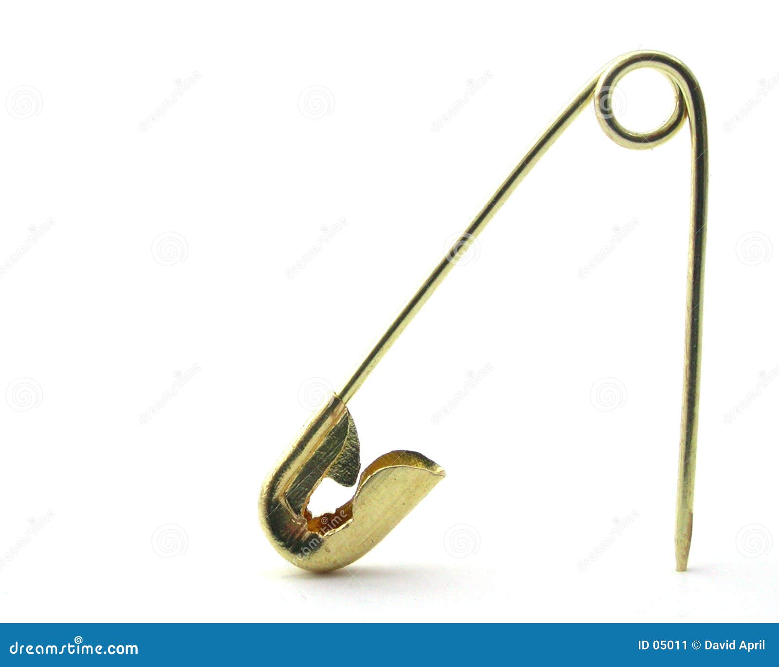 Gold Pin stock image. Image of domestic, gold, brass, homemaking - 5011
