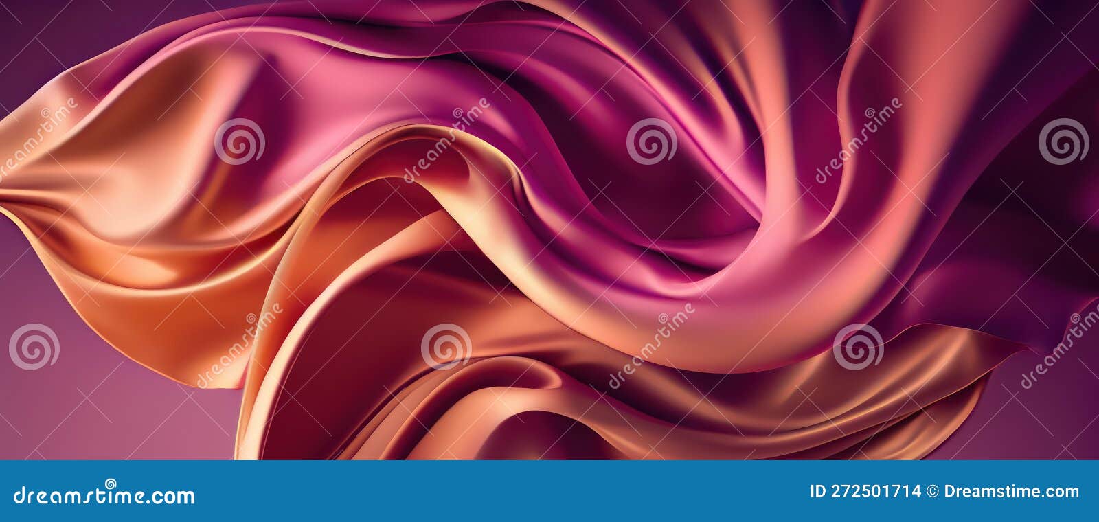 Gold and Pink Gradient Silk Fabric Stock Photo - Image of colours ...